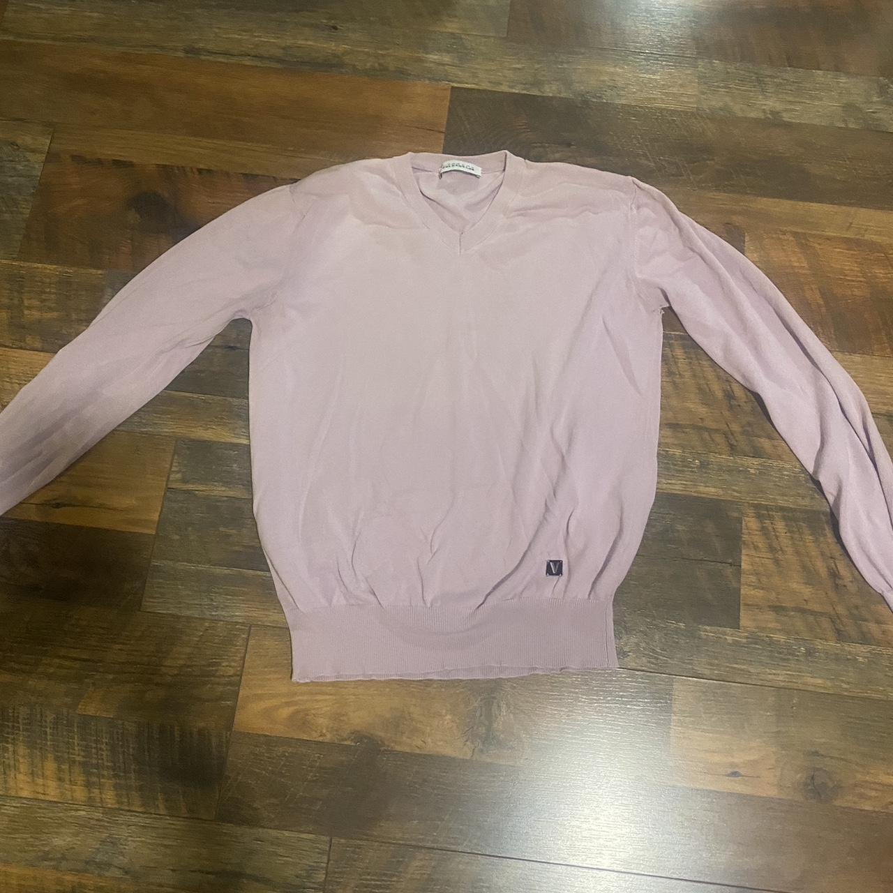 Versace collection sweater -pink , size M #sweater... - Depop