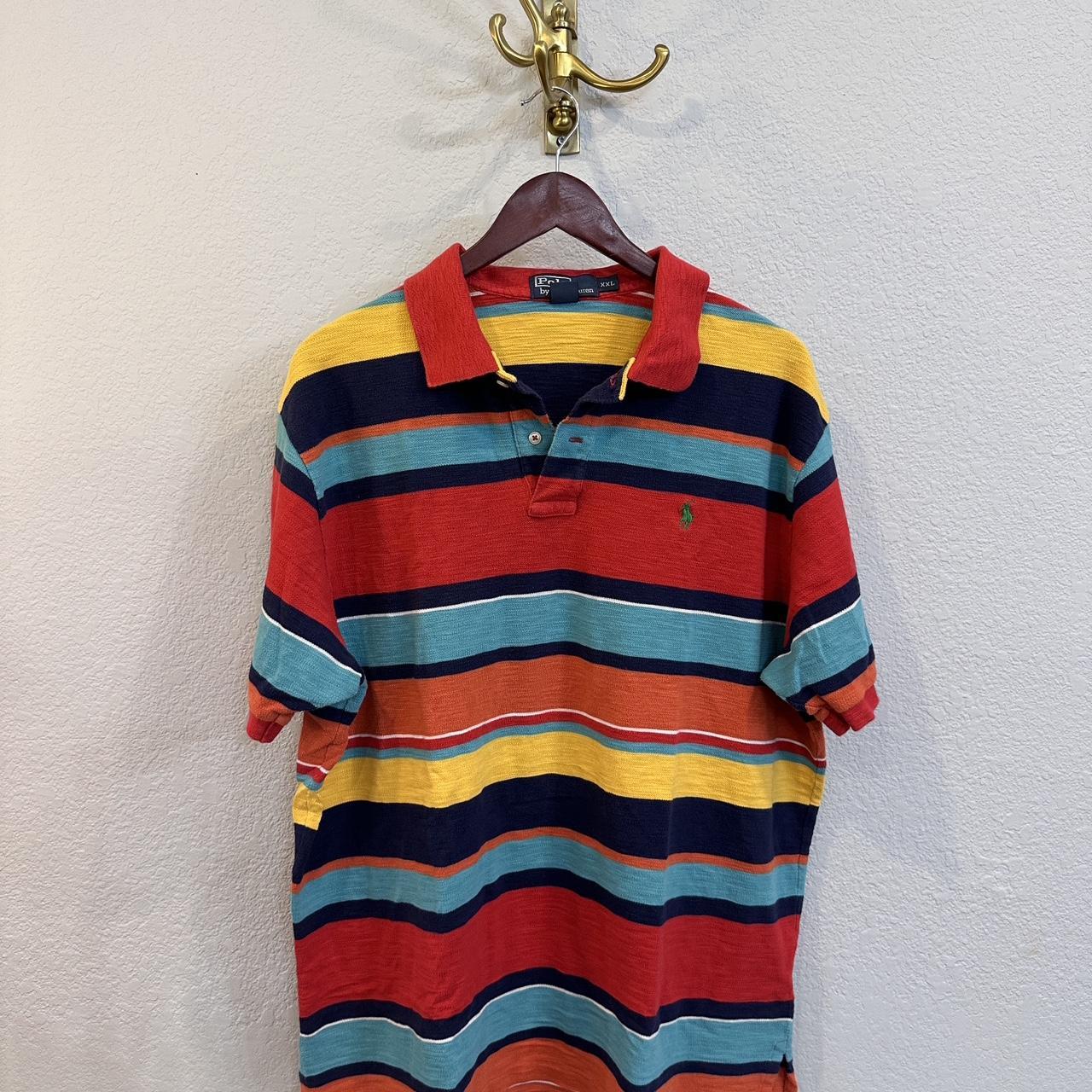 Polo Ralph Lauren Multicolor Polo XXL - Depop