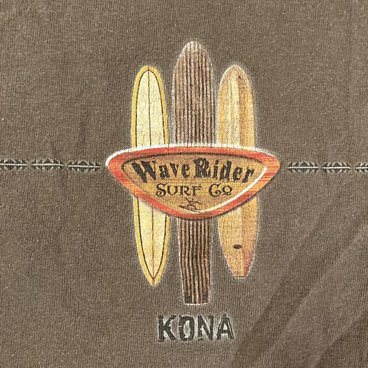 Vintage 1999 Kona Wave Rider shirt tagged... - Depop