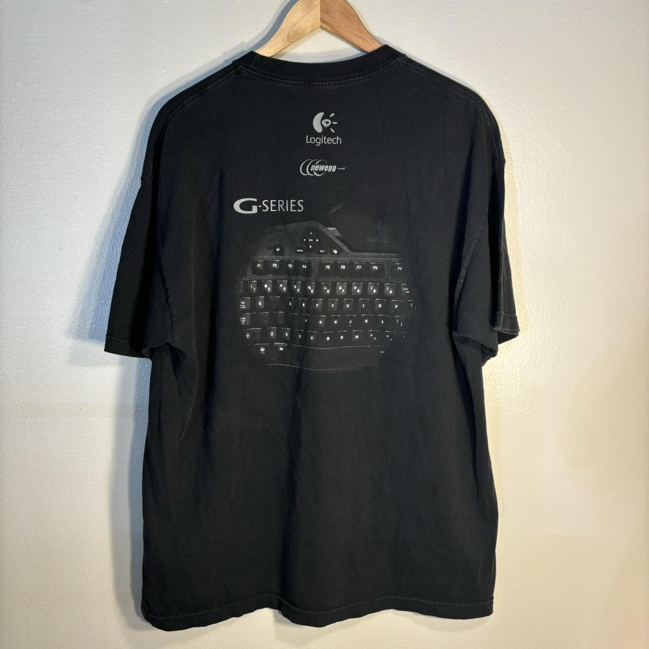 Vintage GRAIL Logitech G-Series Promo t-shirt... - Depop