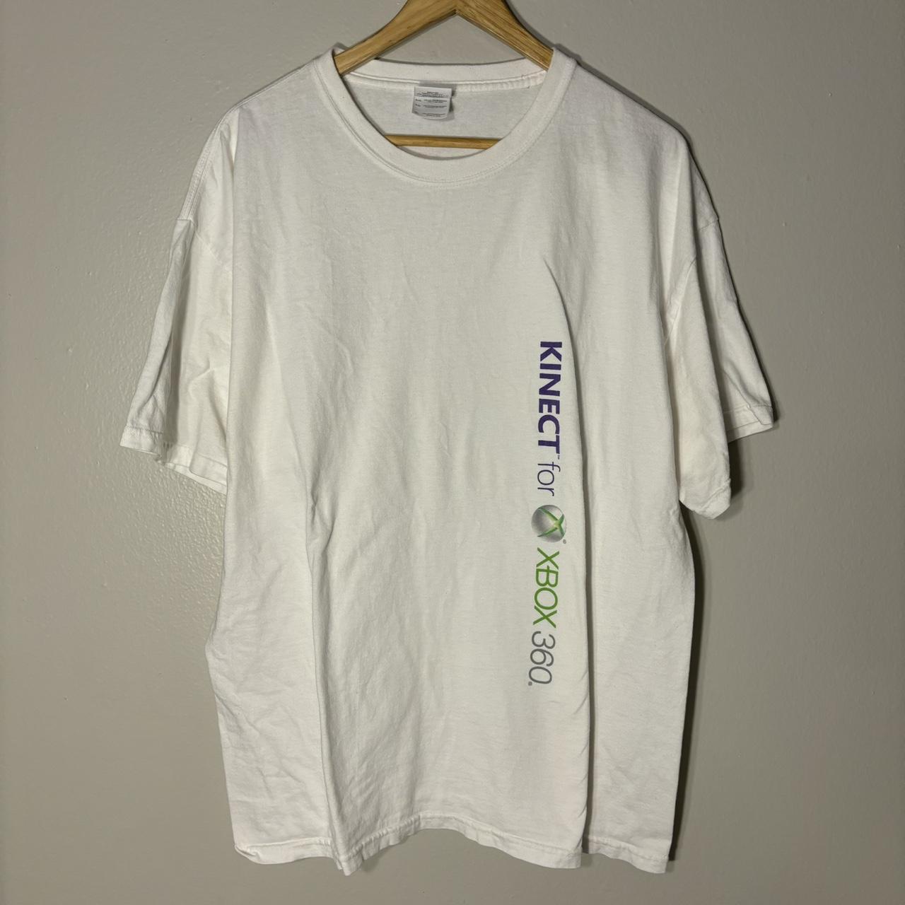 Vintage Xbox 360 Kinect promo t-shirt Adult... - Depop Vintage Xbox 360 Kinect promo t-shirt Adult... - Depop