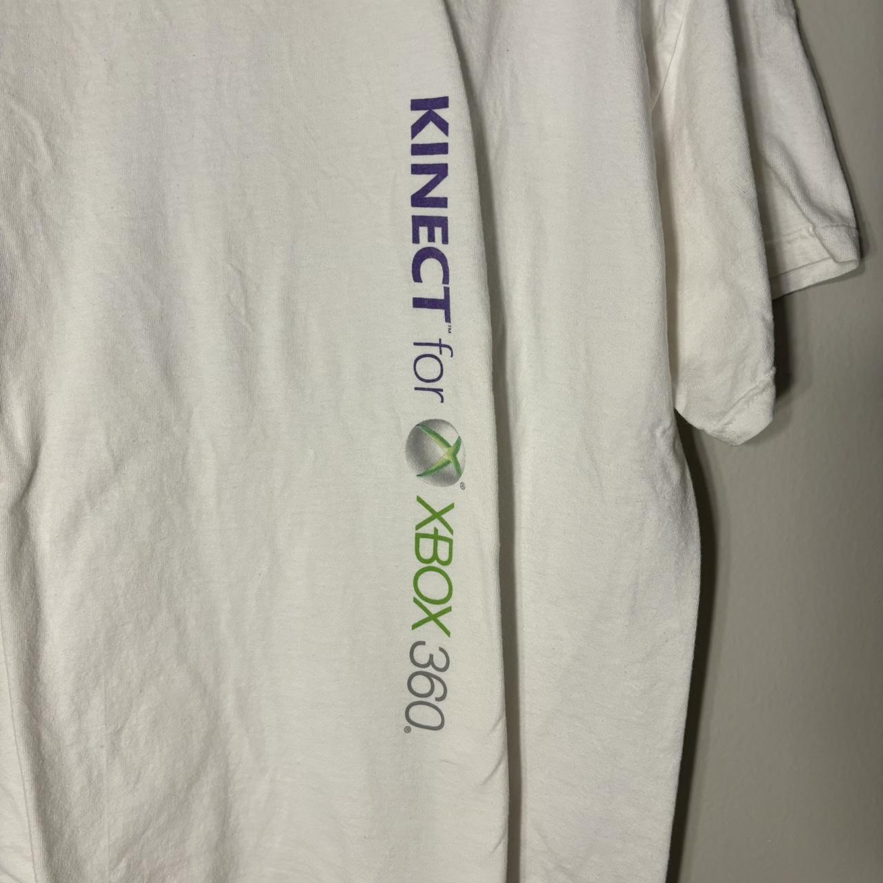 Vintage Xbox 360 Kinect promo t-shirt Adult... - Depop Vintage Xbox 360 Kinect promo t-shirt Adult... - Depop