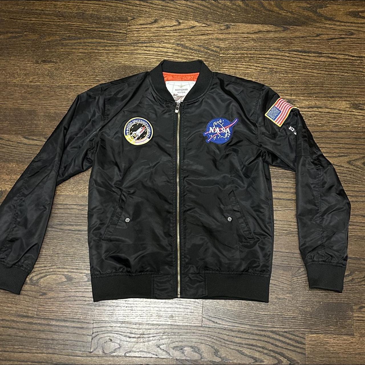 Nasa Jacket Size L No longer fits me so i gotta let... - Depop