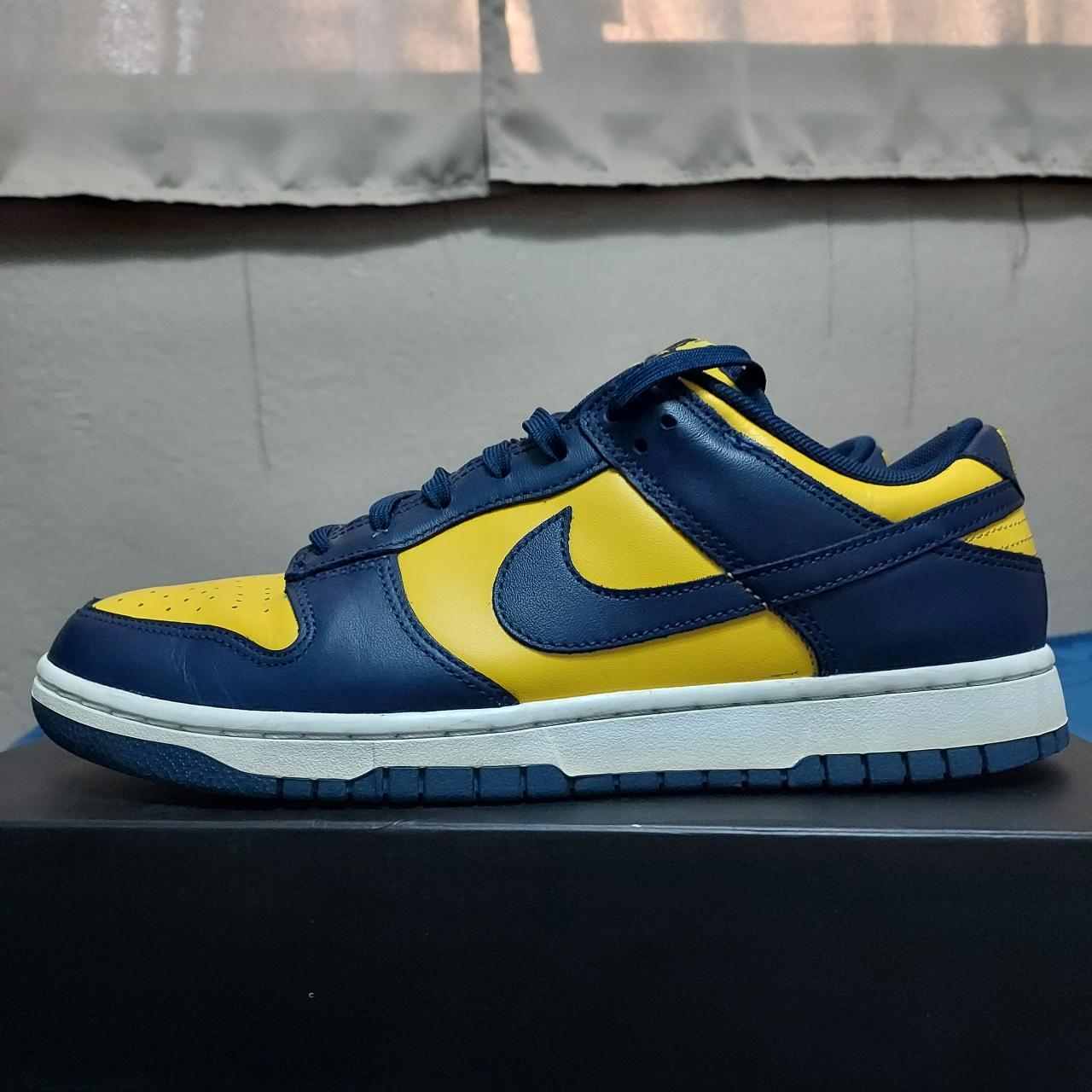 Nike Michigan Dunks Size 10 Used but still in good... - Depop