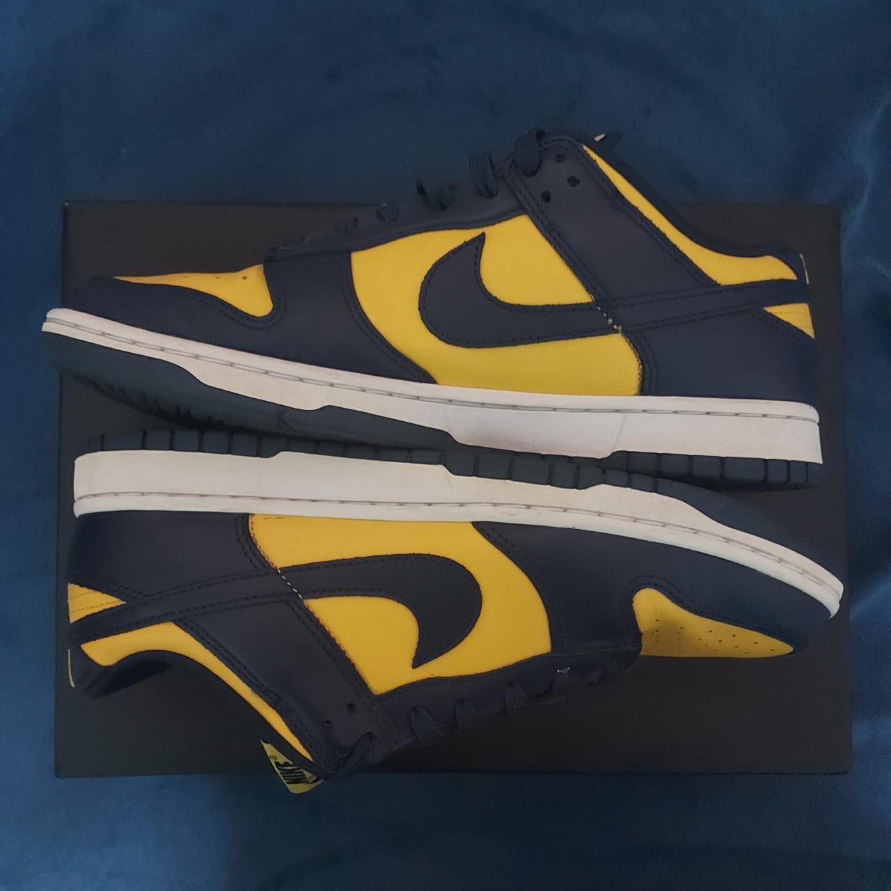 Nike Michigan Dunks Size 10 Used but still in good... - Depop
