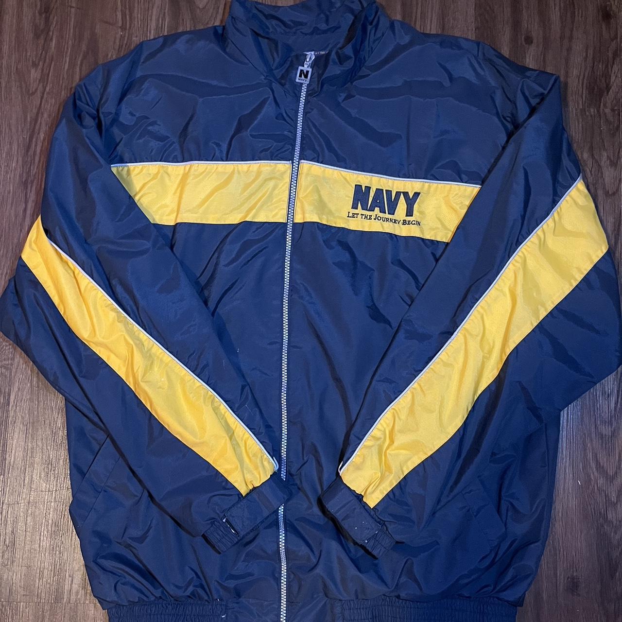 United States Navy Jacket Size Extra Large Great... - Depop
