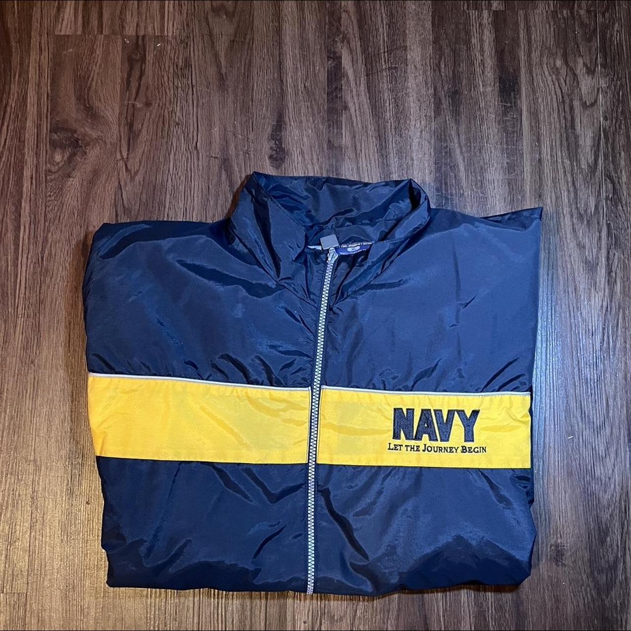 United States Navy Jacket Size Extra Large Great... - Depop