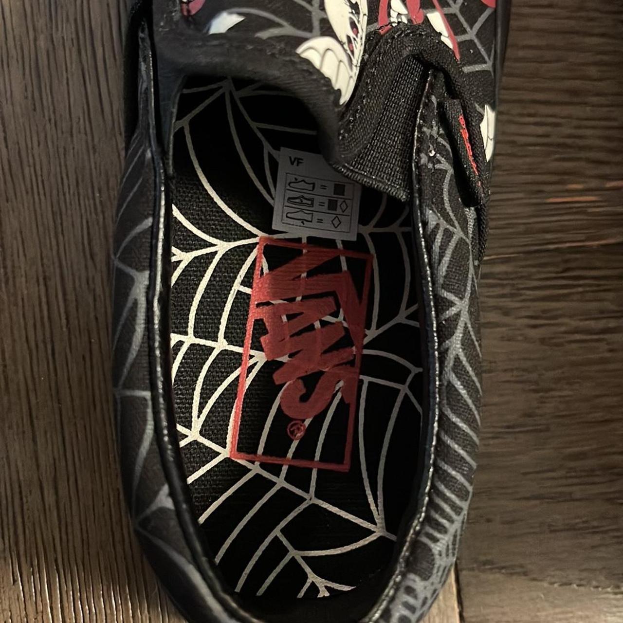 Vans skeleton, glow in the dark, black multi vans... | Depop