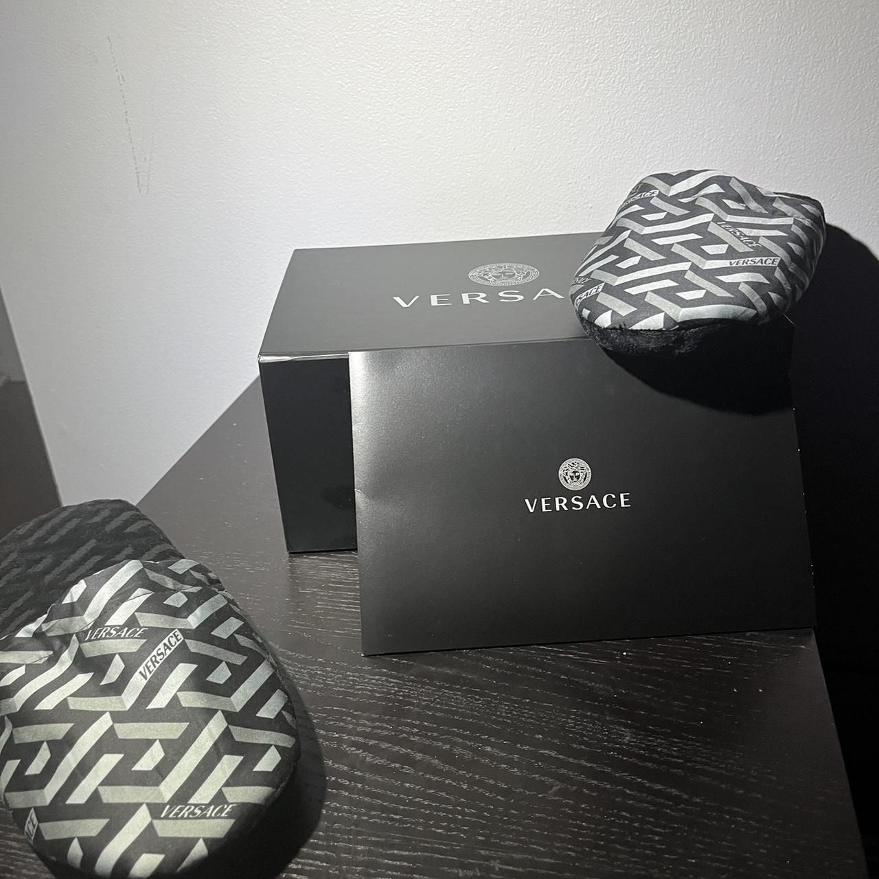 Versace “La Greca” House Slippers #Versace #Designer... - Depop