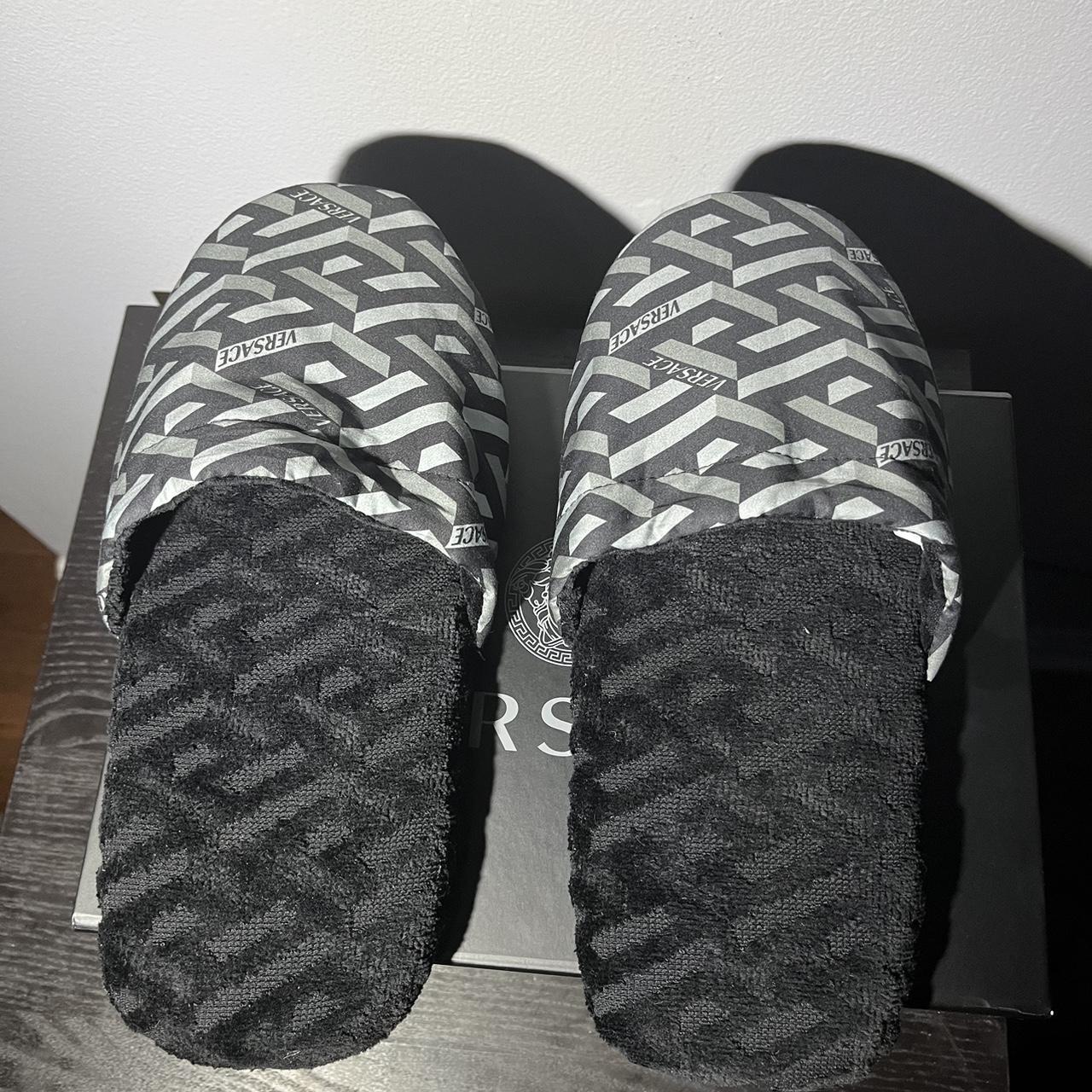 Versace “La Greca” House Slippers #Versace #Designer... - Depop
