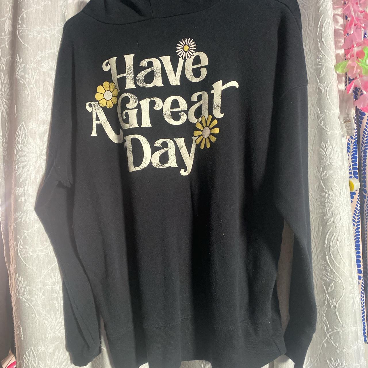 Grayson/Threads black label Have a good day hoodie - Depop