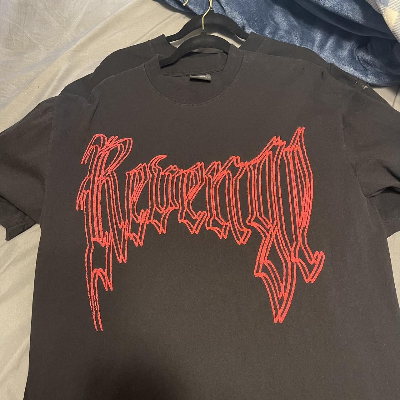 revenge tee size large - Depop