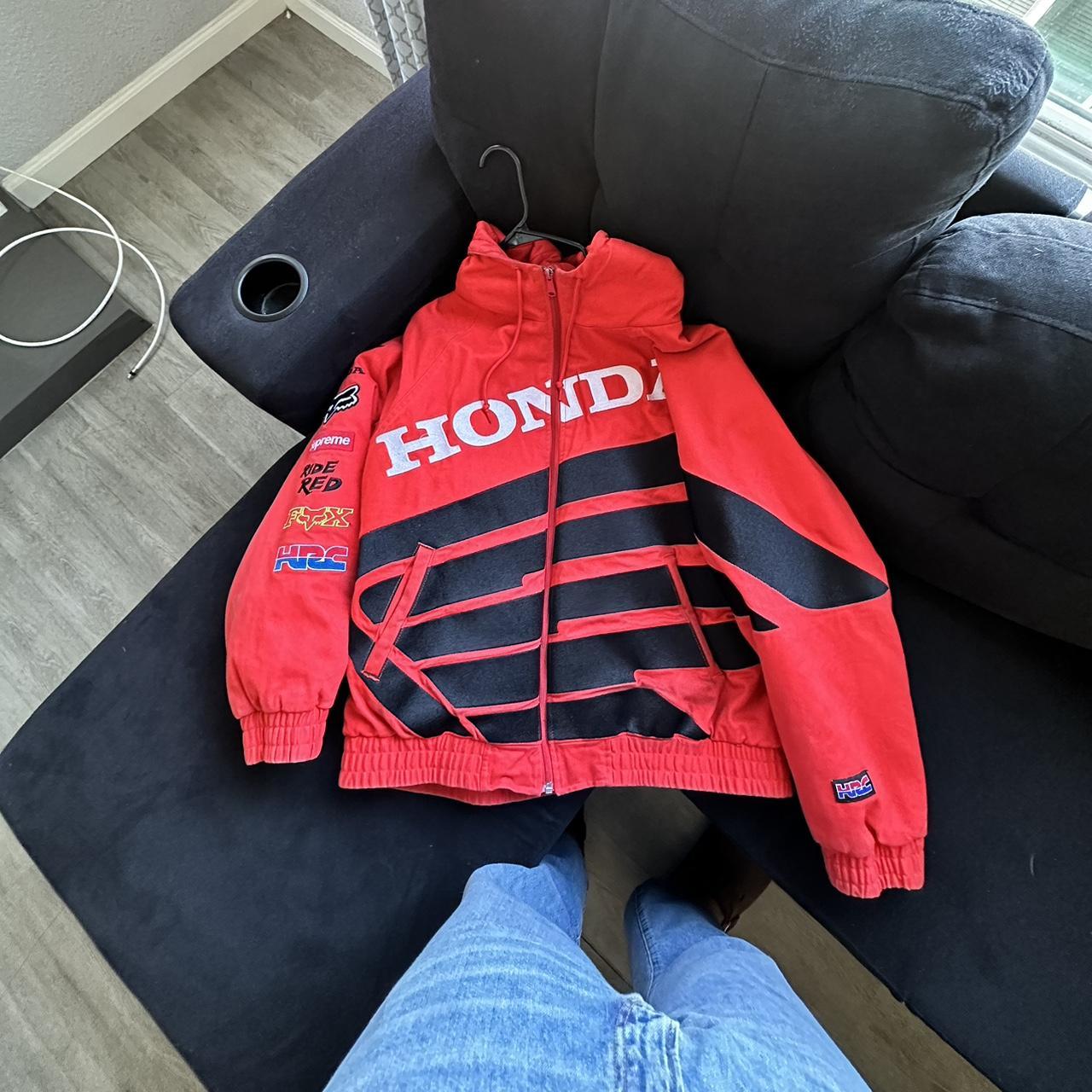 SUPREME X HONDA RACING JACKET - Depop