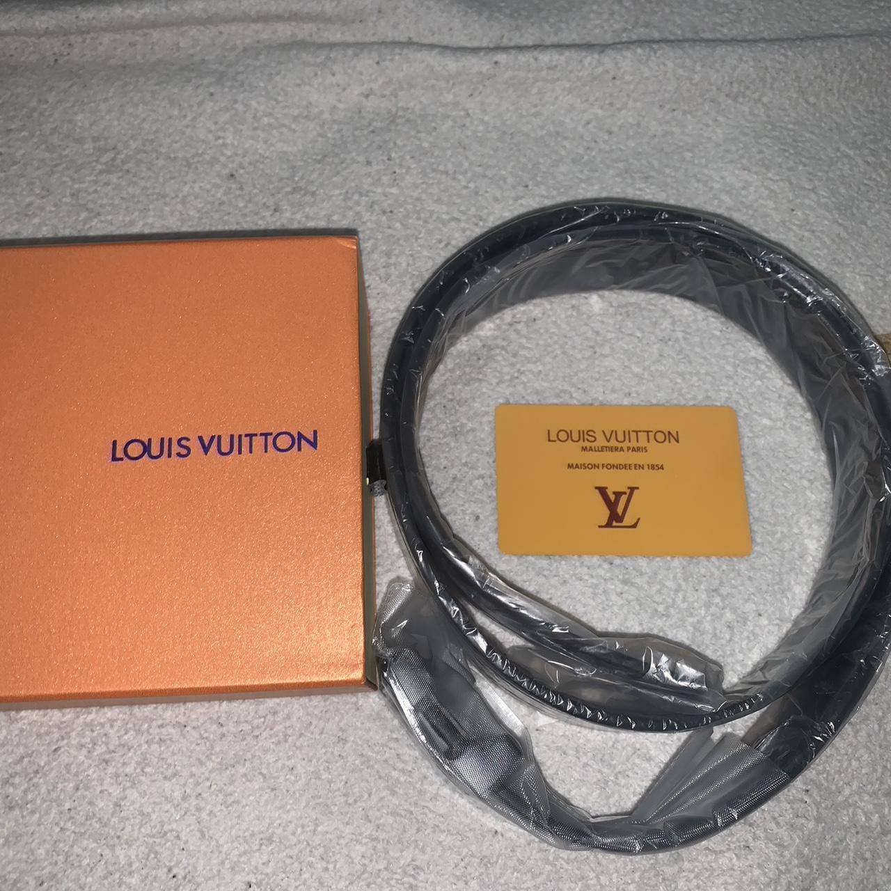 Brand new lv belt Card and box still in packaging... - Depop