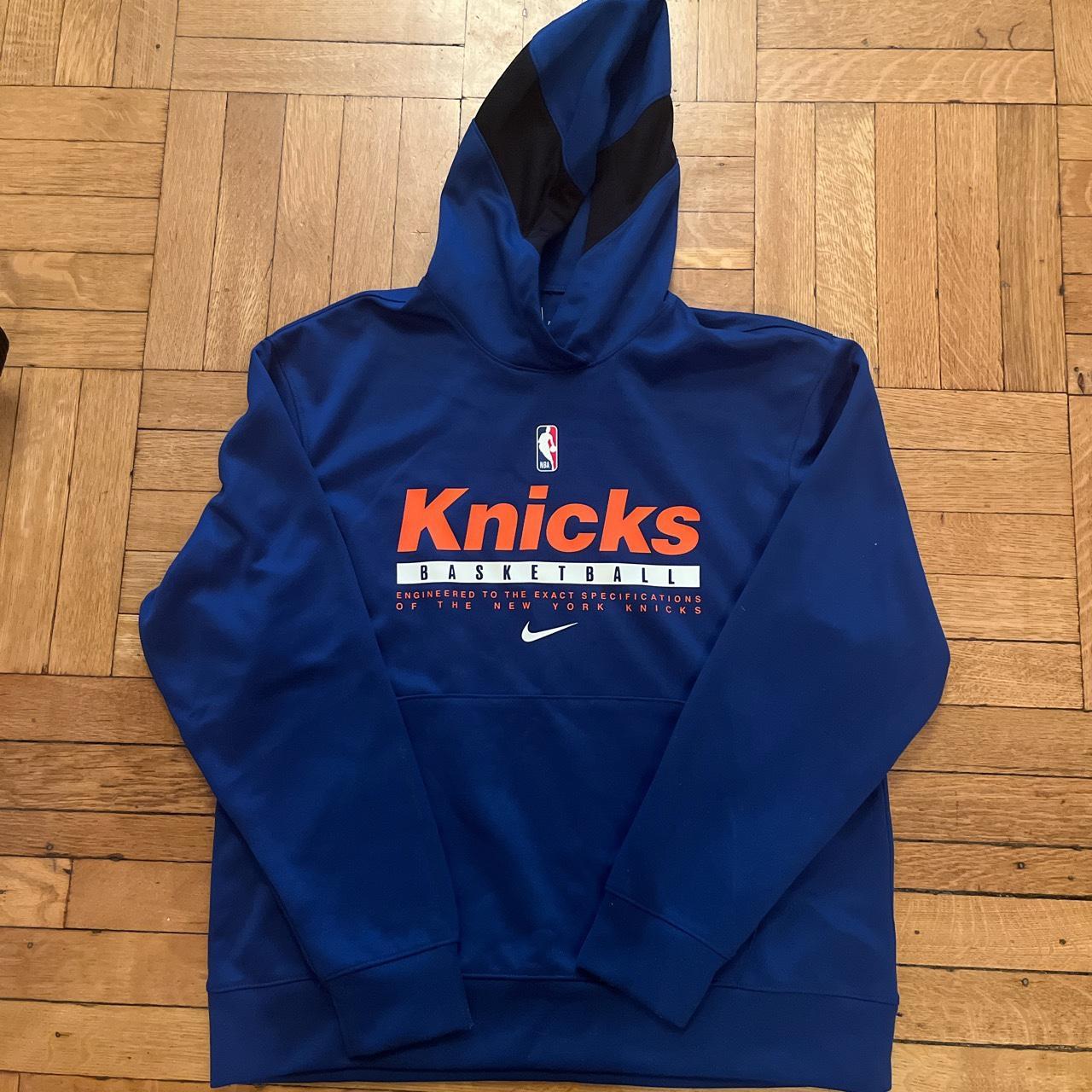 Nike Knicks Sweatshirt Like-new Size: L - Depop