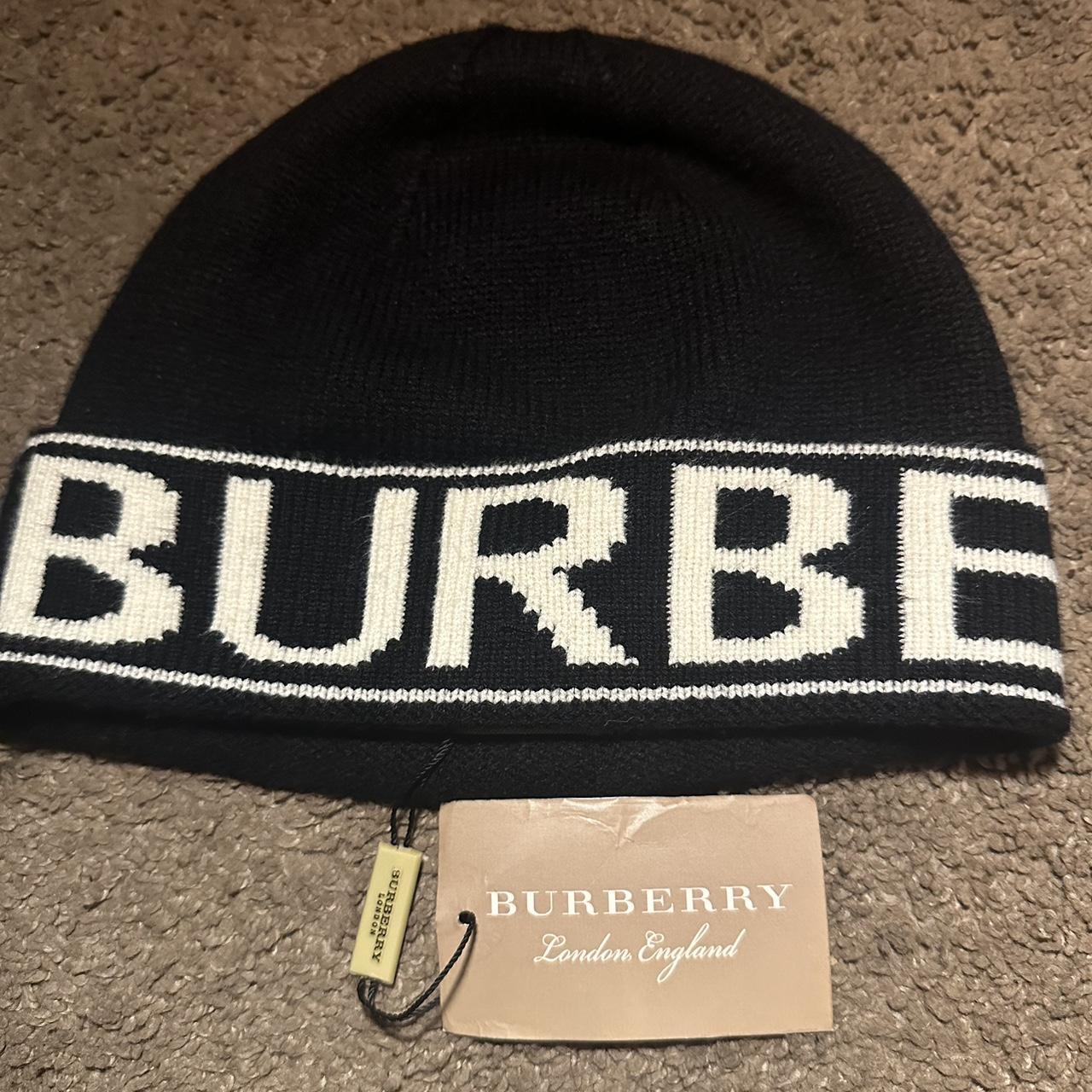 Brand New Burberry Beanie (Slight damage on Tag But... - Depop