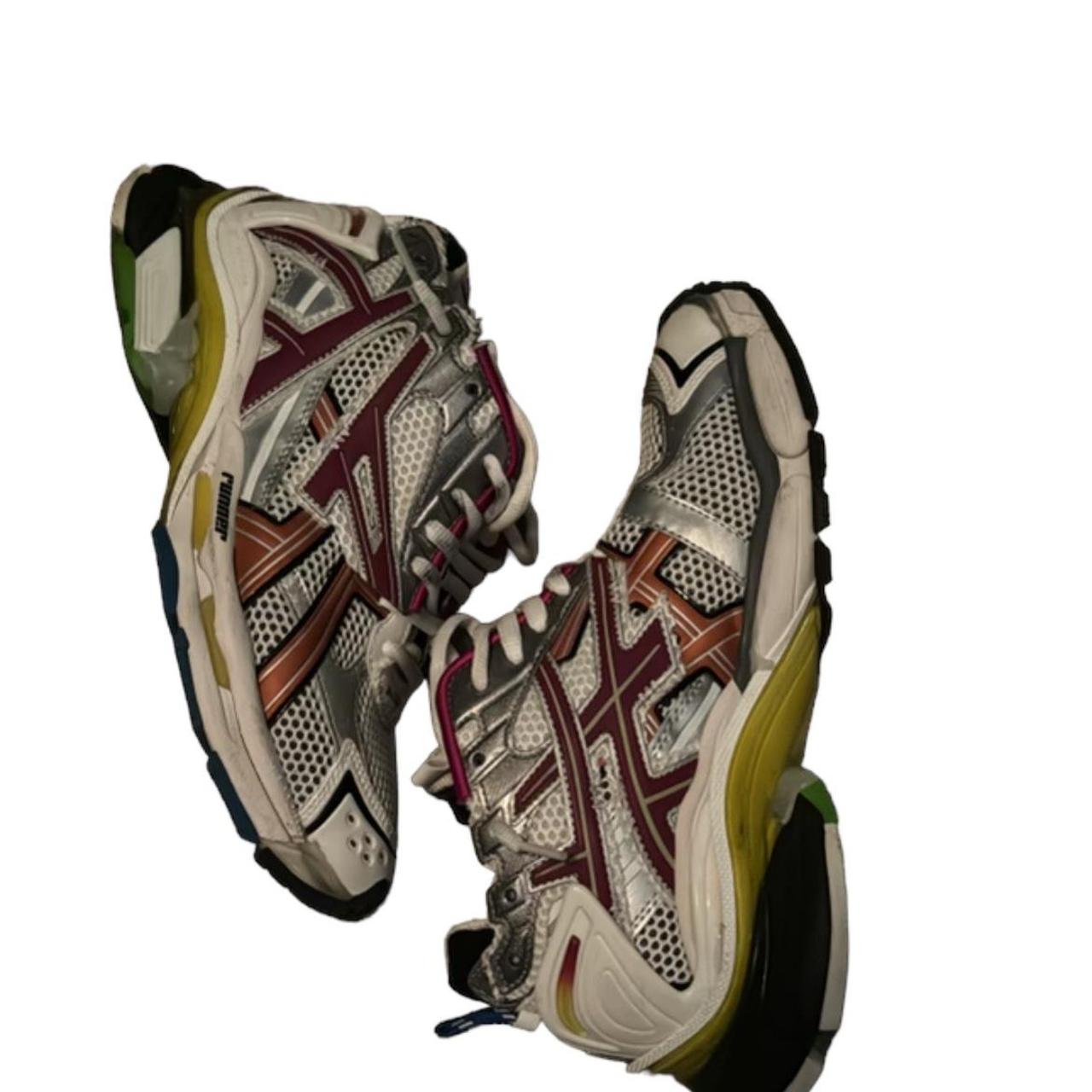 Balenciaga Multi Color Runners Size 10 Fits Big - Depop