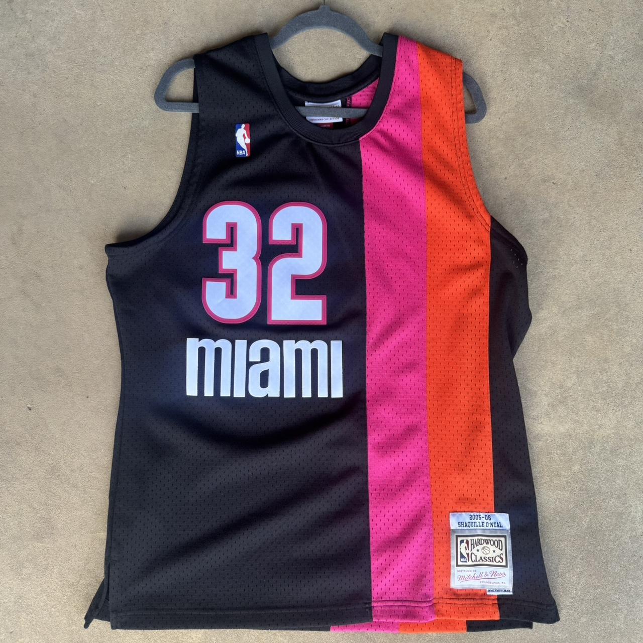 SHAQUILLE O'NEAL MITCHELL & NESS FLORIDIANS HARDWOOD... | Depop