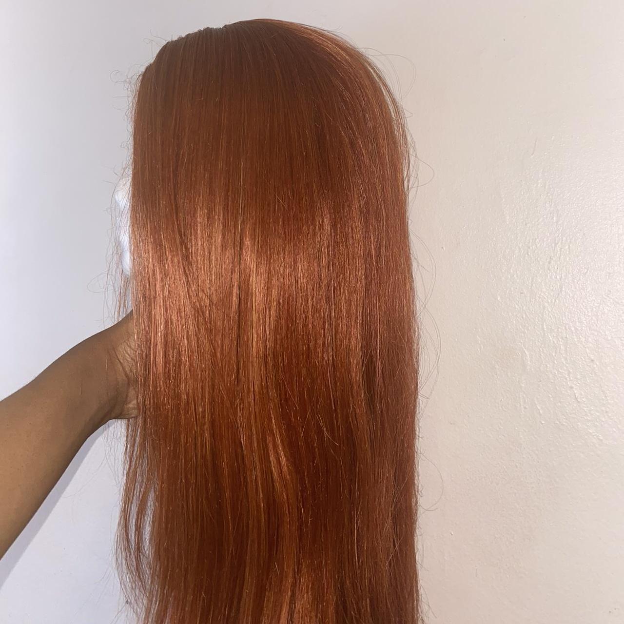 Ginger 13x4 human hair mix 🧡 #hair #wigs #lacefront... - Depop