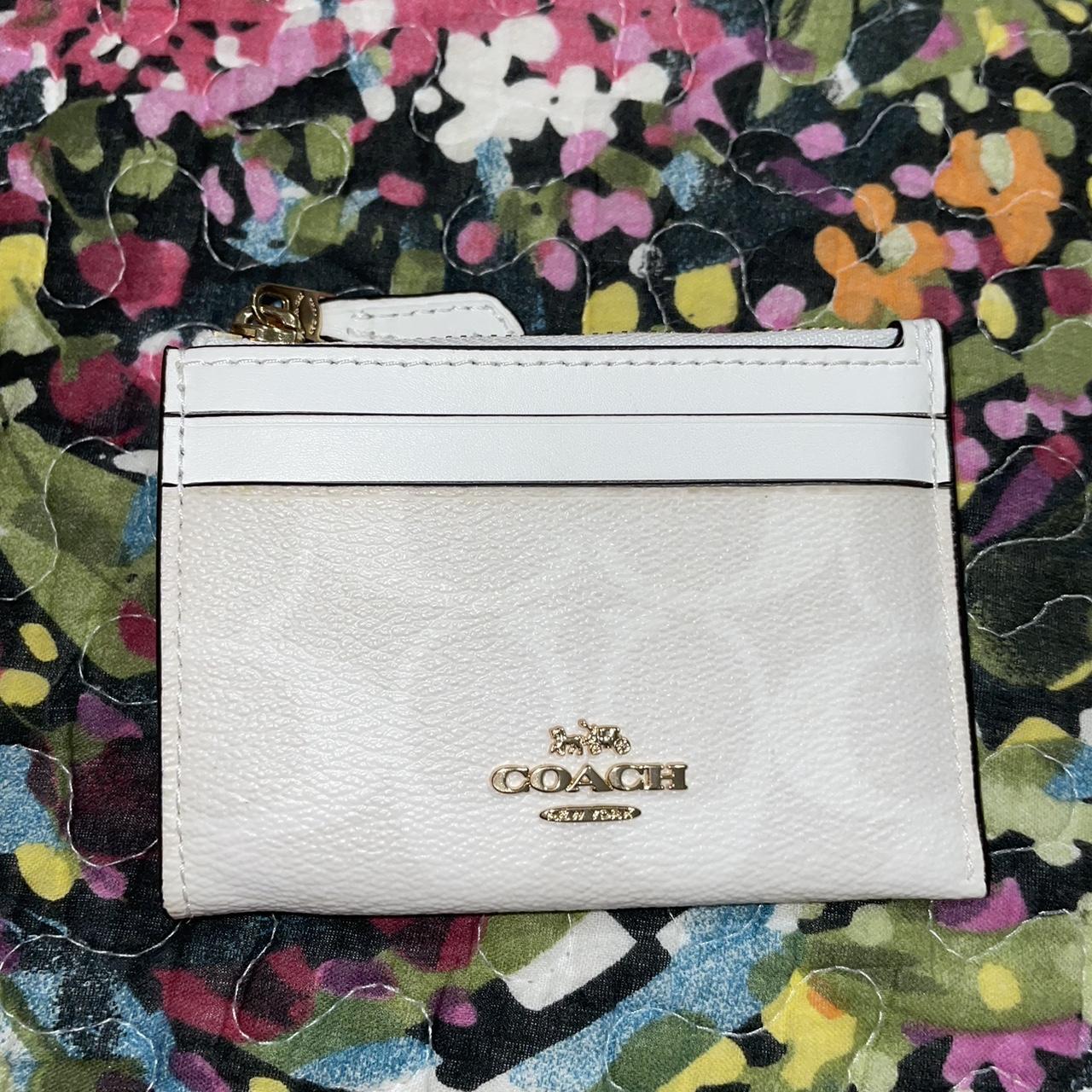 Coach mini wallet Hardly used, in good... - Depop