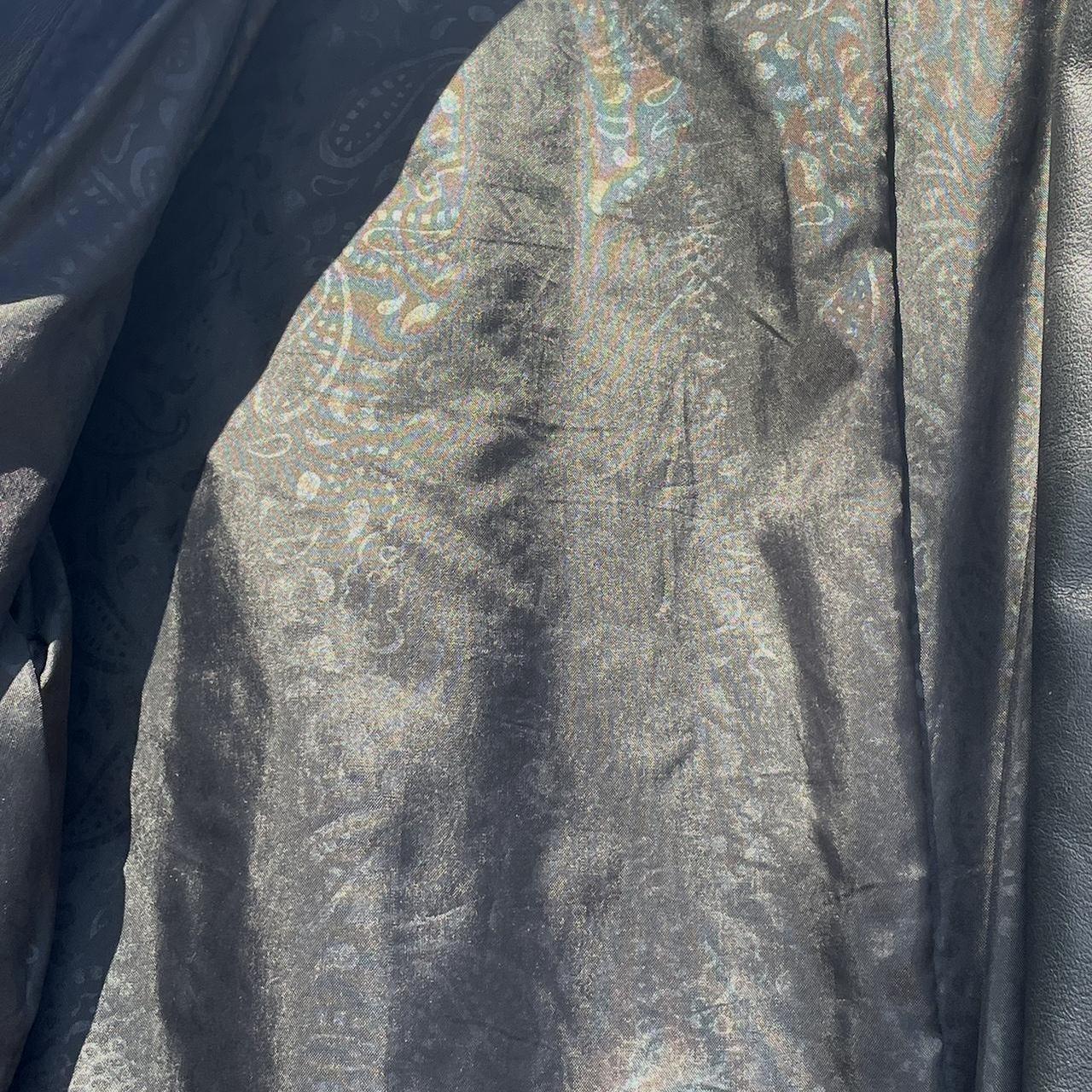 Laura Jefferies leather trench coat 100%... - Depop