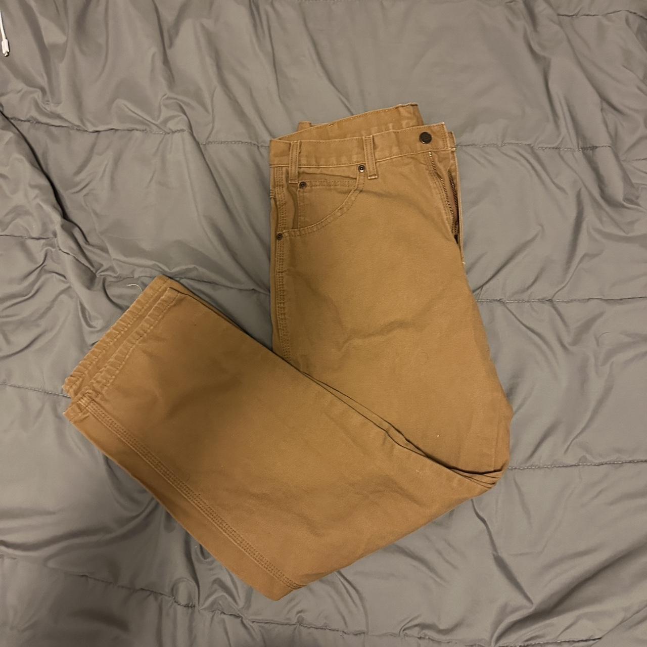 Tan Dickies Carpenter Pants Only worn a few times.... - Depop