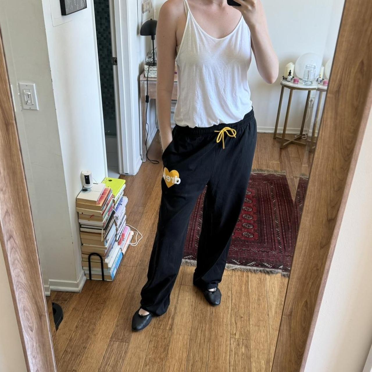 Drew house infinite love sweatpants, part of current... - Depop