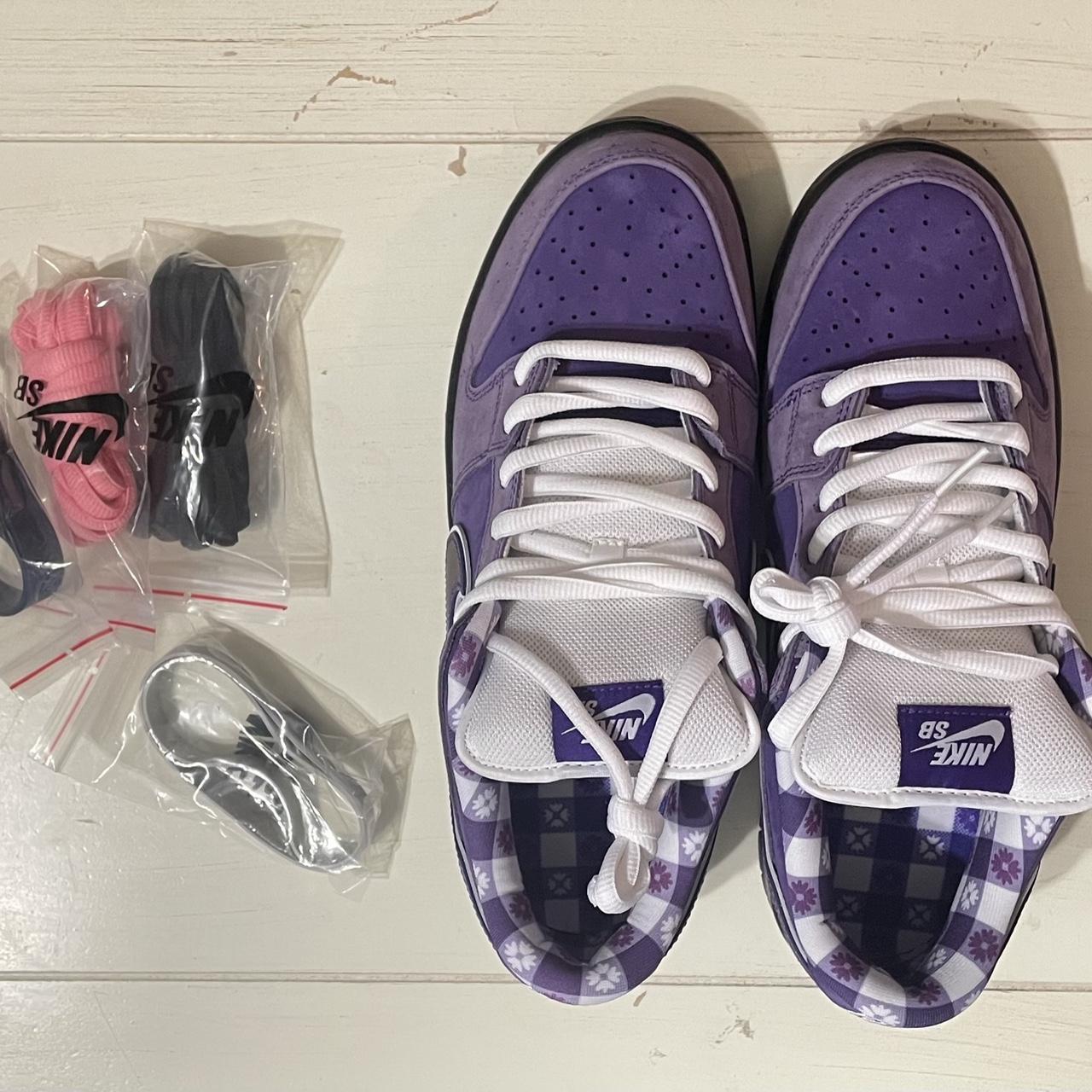 Purple Nike SB Lobster Dunks 1:1 No Box Comes With... - Depop