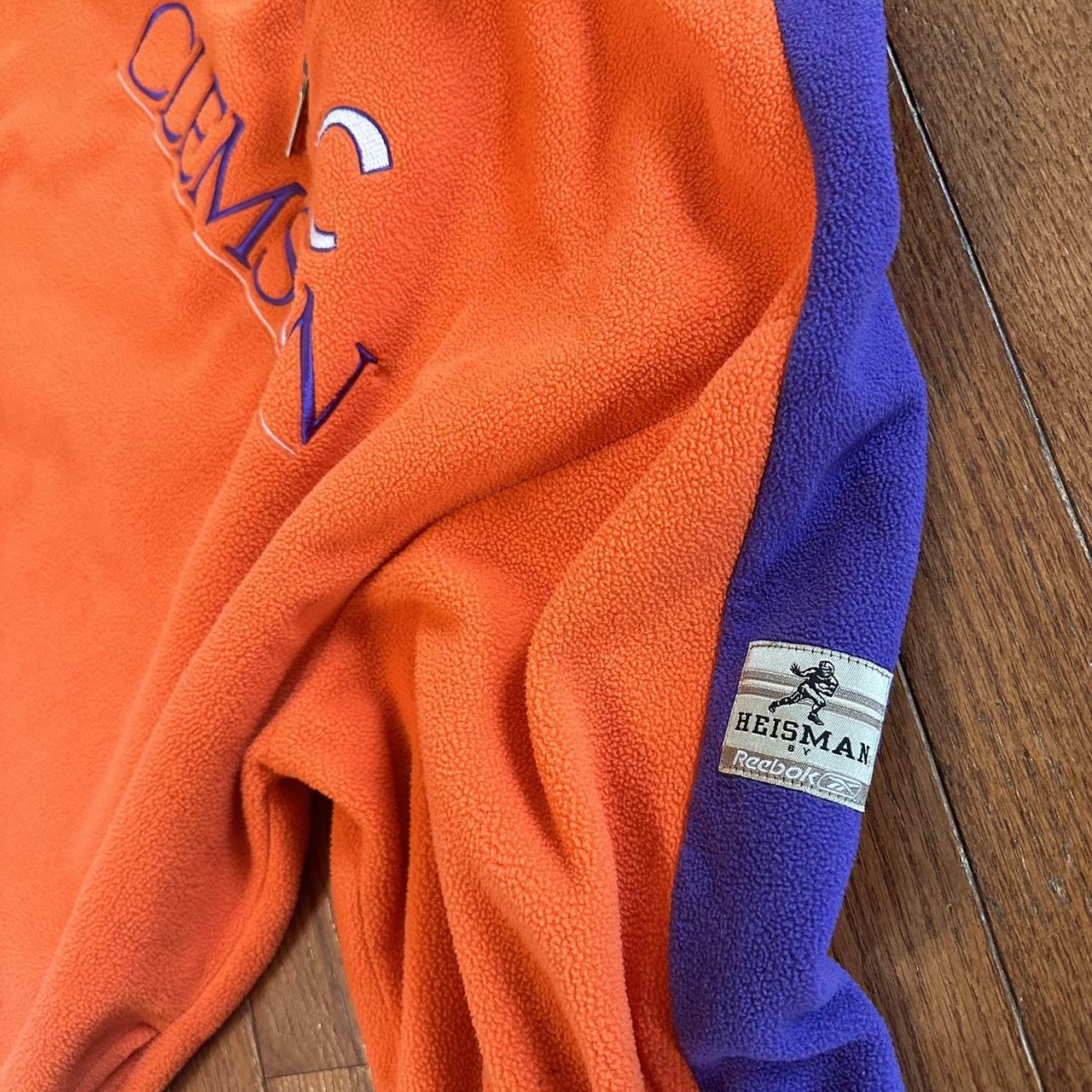 Heisman collection Reebok Clemson pull over fleece - Depop