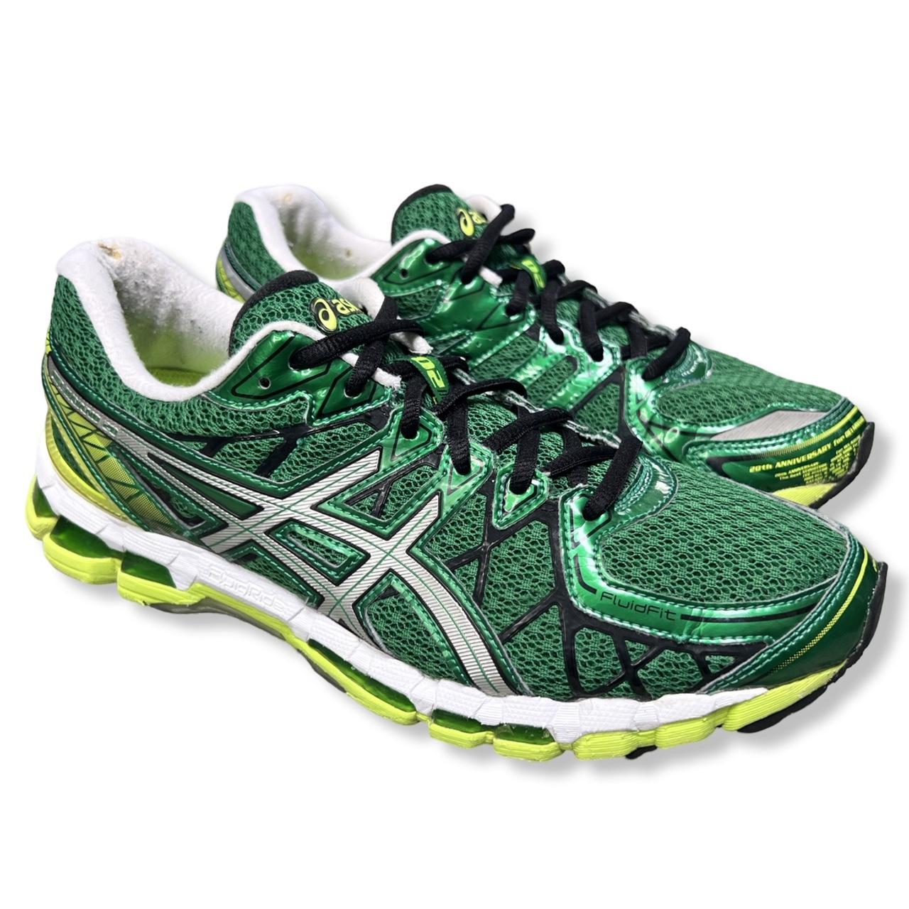 Asics Kayano 20 - Lucky Green Crazy pair of 2000s... - Depop