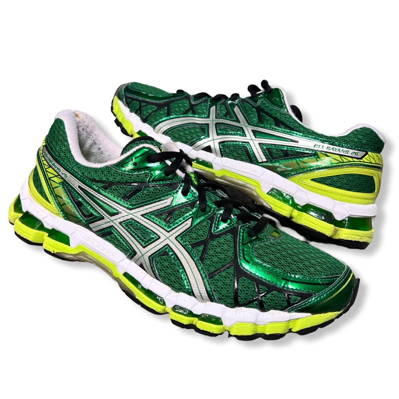 Asics Kayano 20 - Lucky Green Crazy pair of 2000s... - Depop