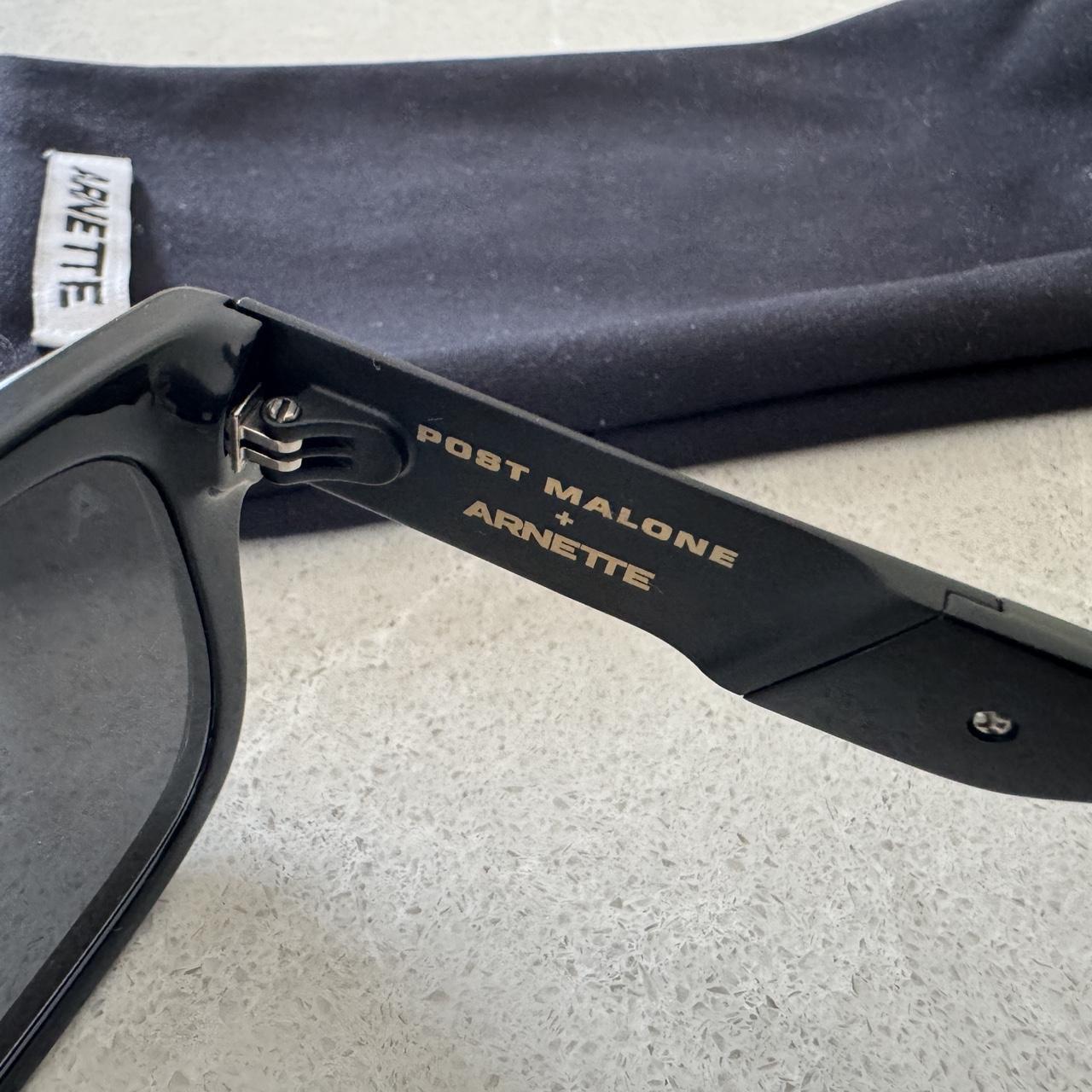 ARNETTE + POST MALONE black / never worn / no box ⬛️... - Depop