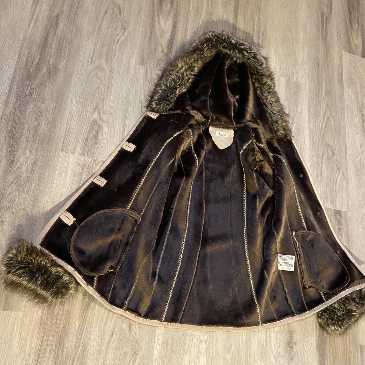 - Vintage Jessica fur coat - Vintage faux suede... | Depop