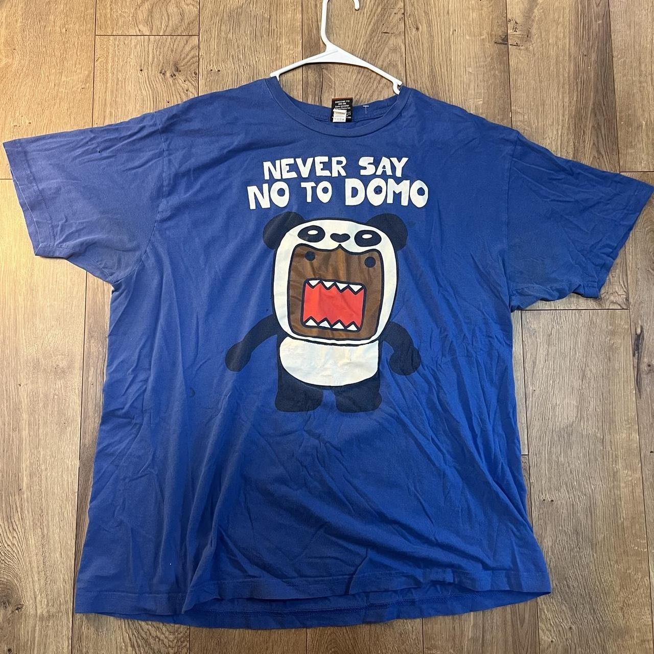 Vintage Never Say No To Domo TShirt XXL | Depop