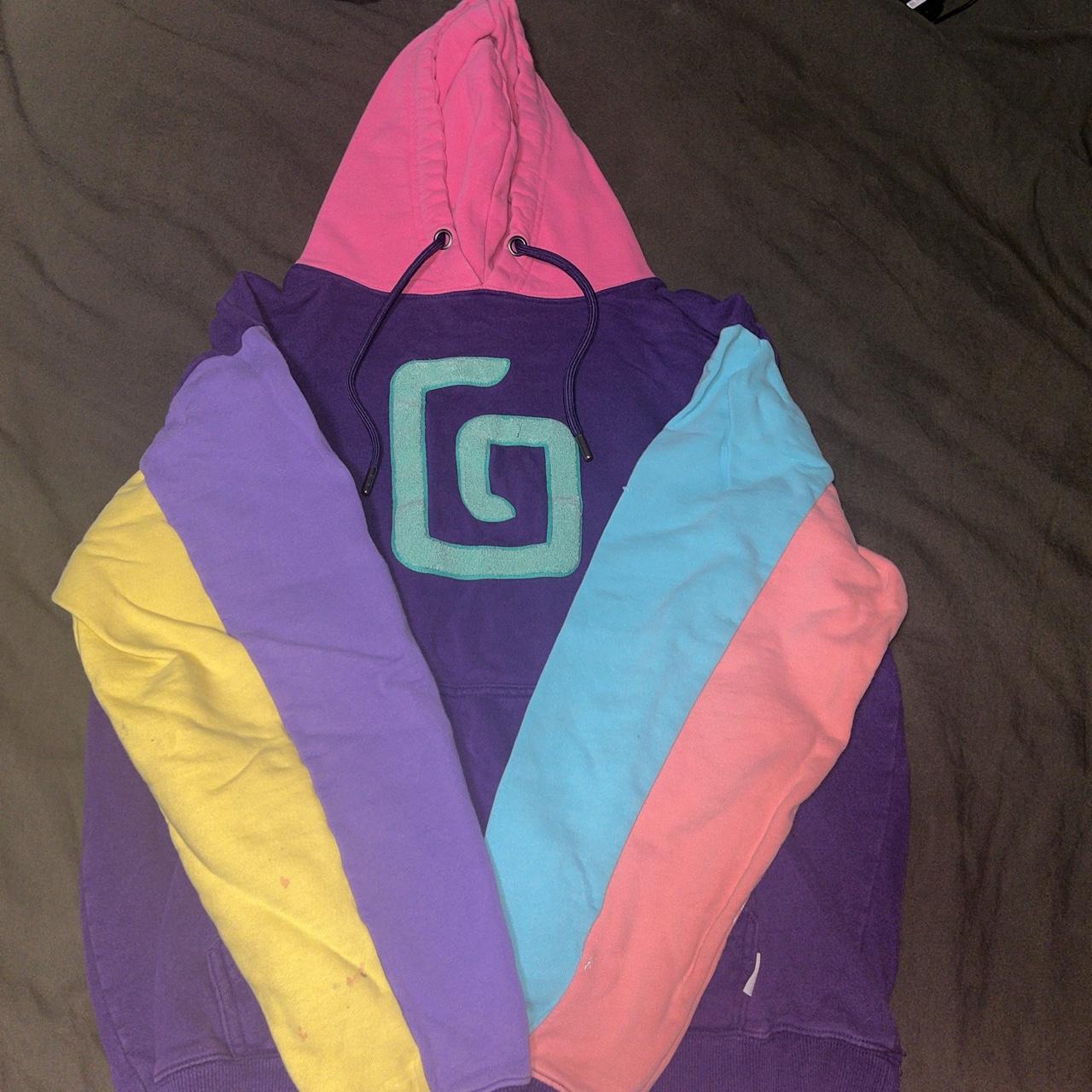 Karl jacobs hoodie, worn pretty lightly, has a sewed... - Depop