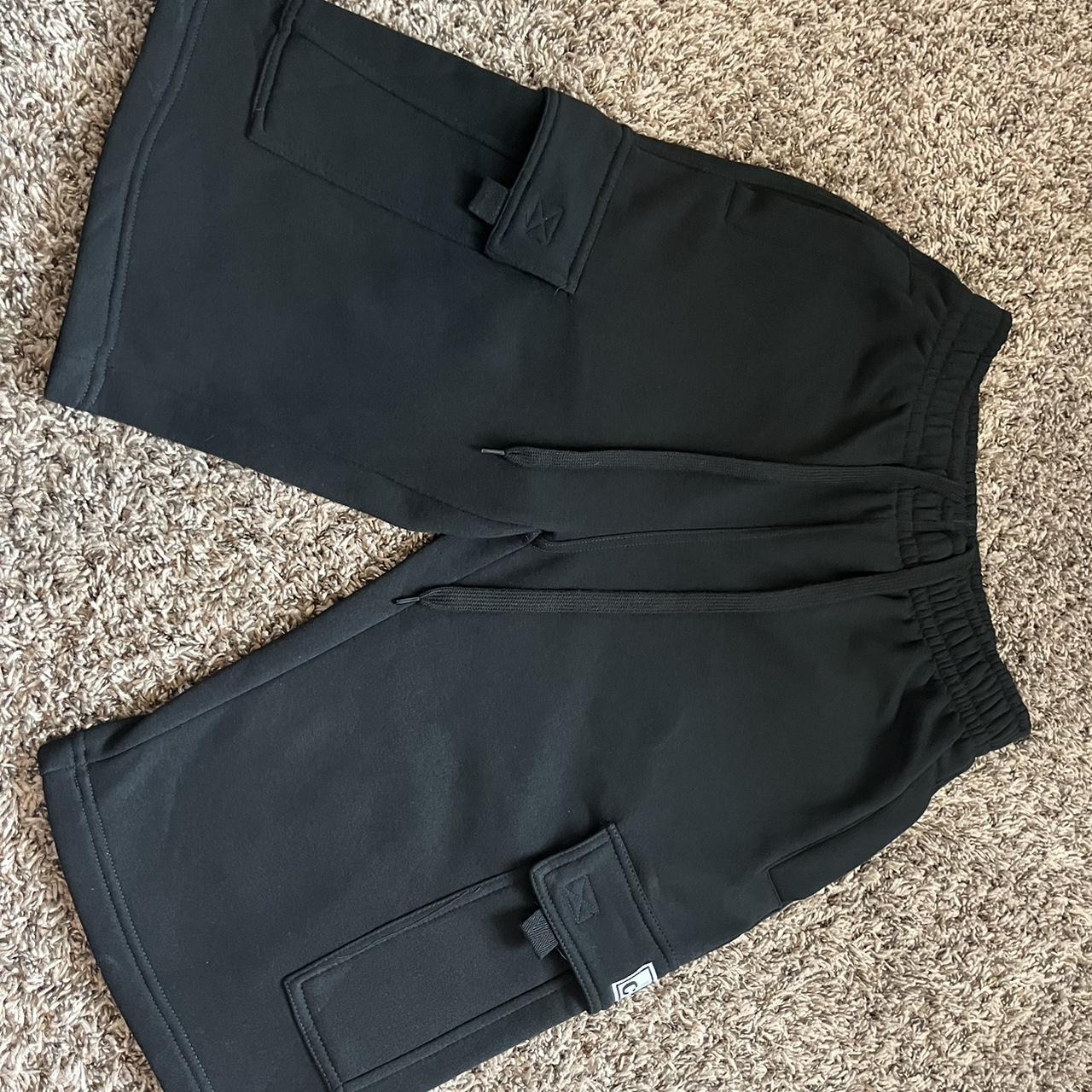 Medium black Pro Club Cargo Shorts - Depop