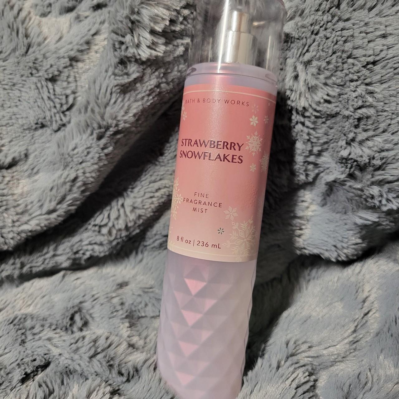strawberry snowflake perfume. unused - Depop