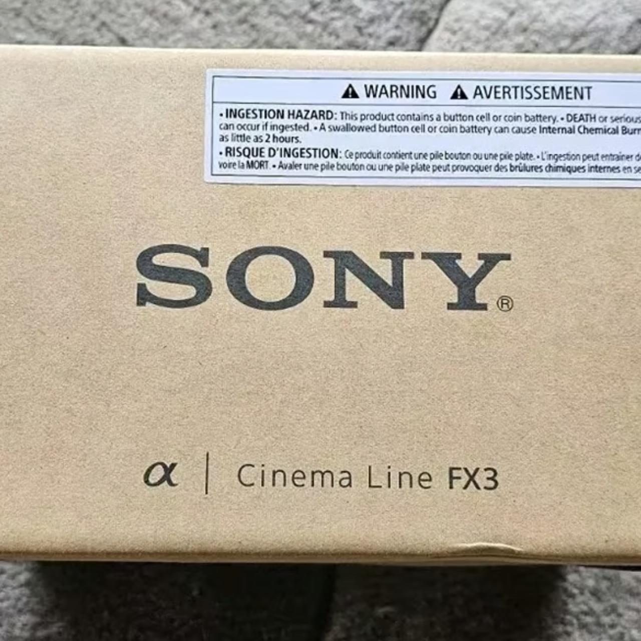 Sony Alpha FX3 ILME-FX3 Full-Frame Cinema Line Camera - Depop