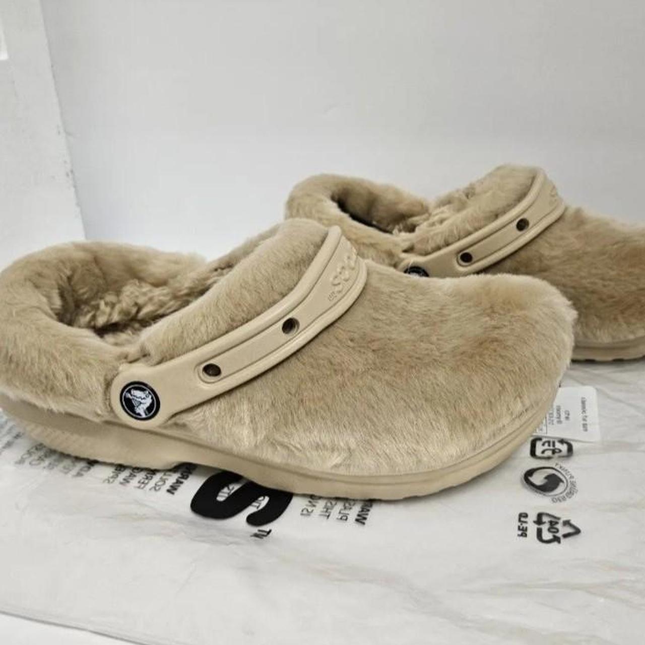 Crocs Classic Fur Sure Roomy Fit Available... - Depop
