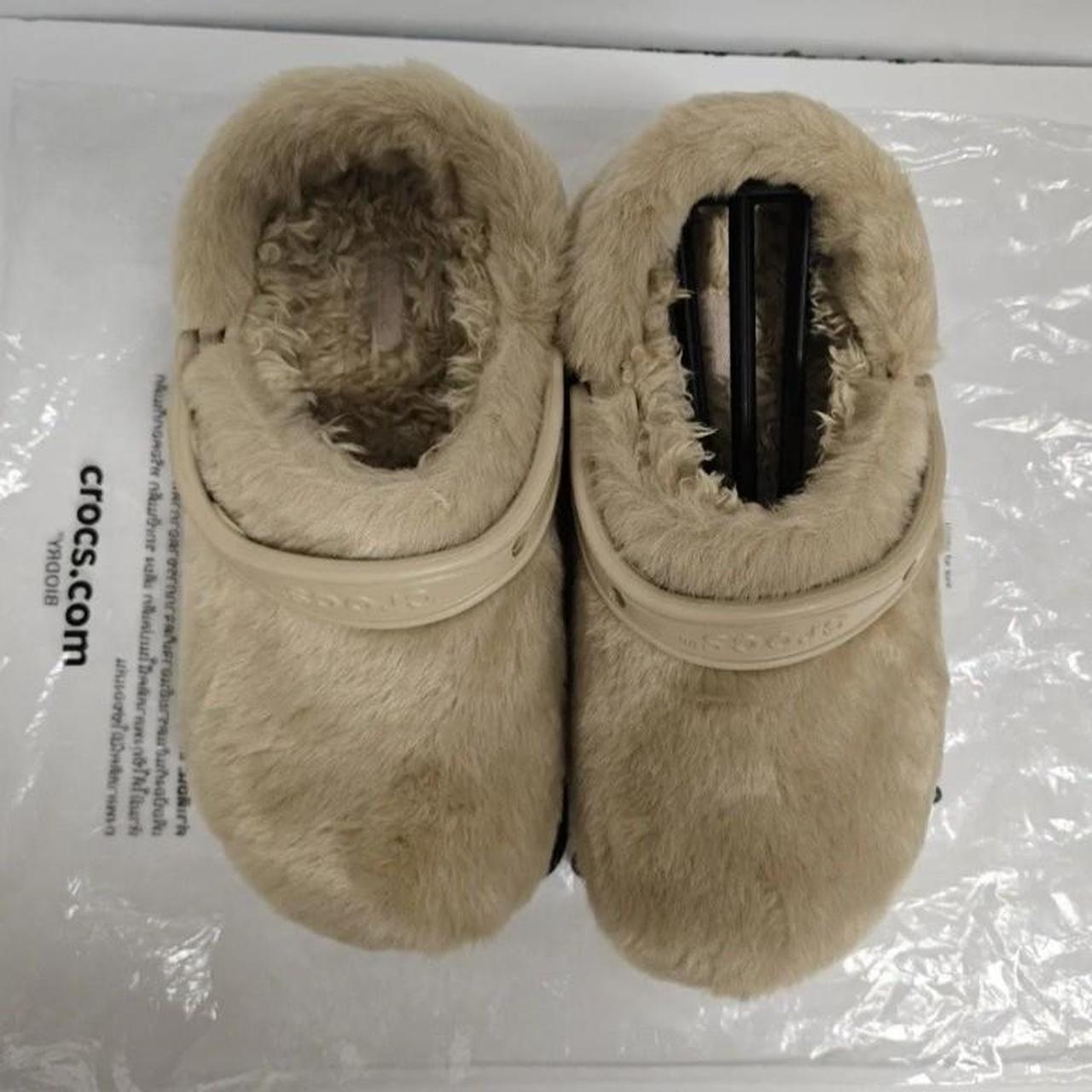 Crocs Classic Fur Sure Roomy Fit Available... - Depop