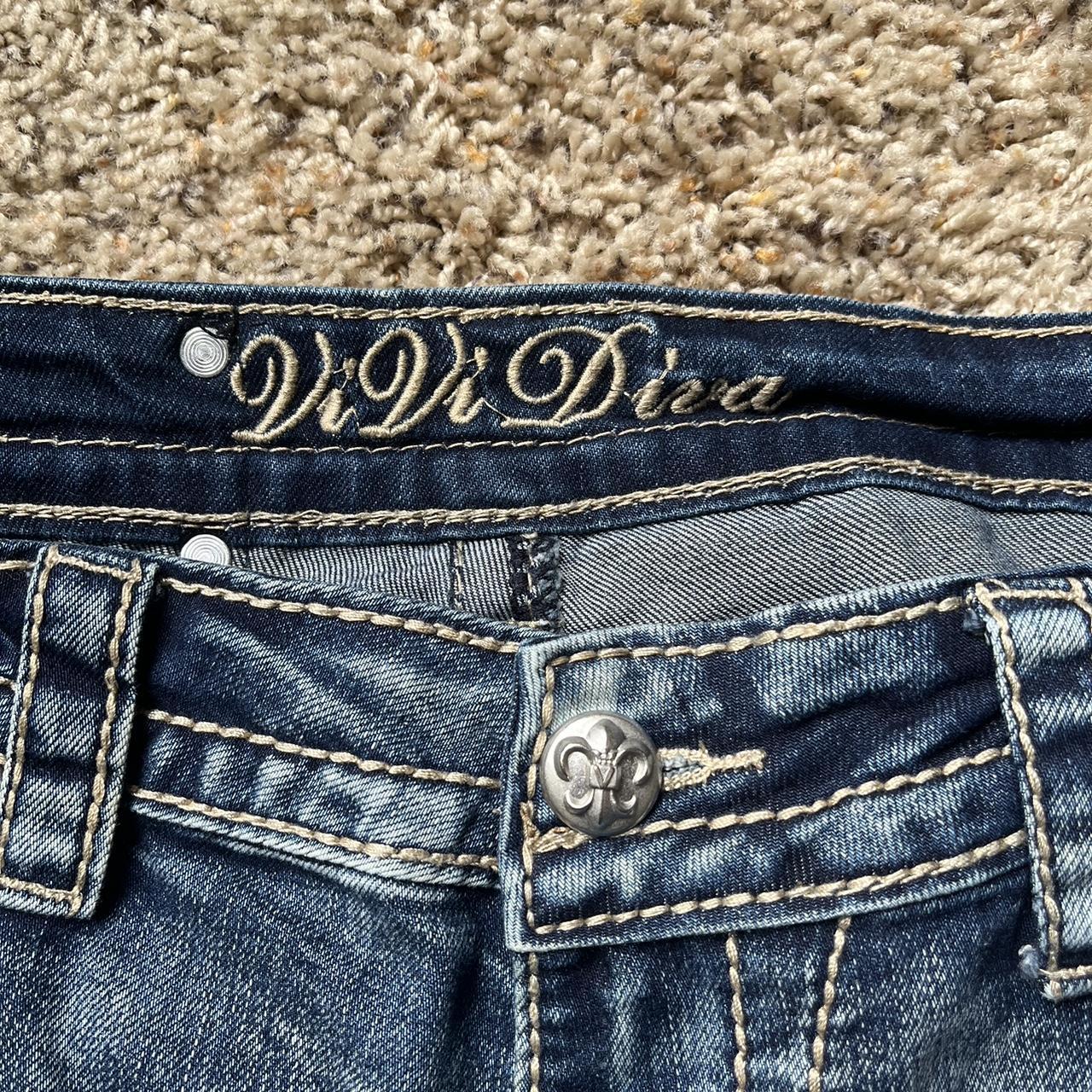 VIVÍ DIVA WOMENS DENIM JEANS Women’s Jeans Size-... - Depop