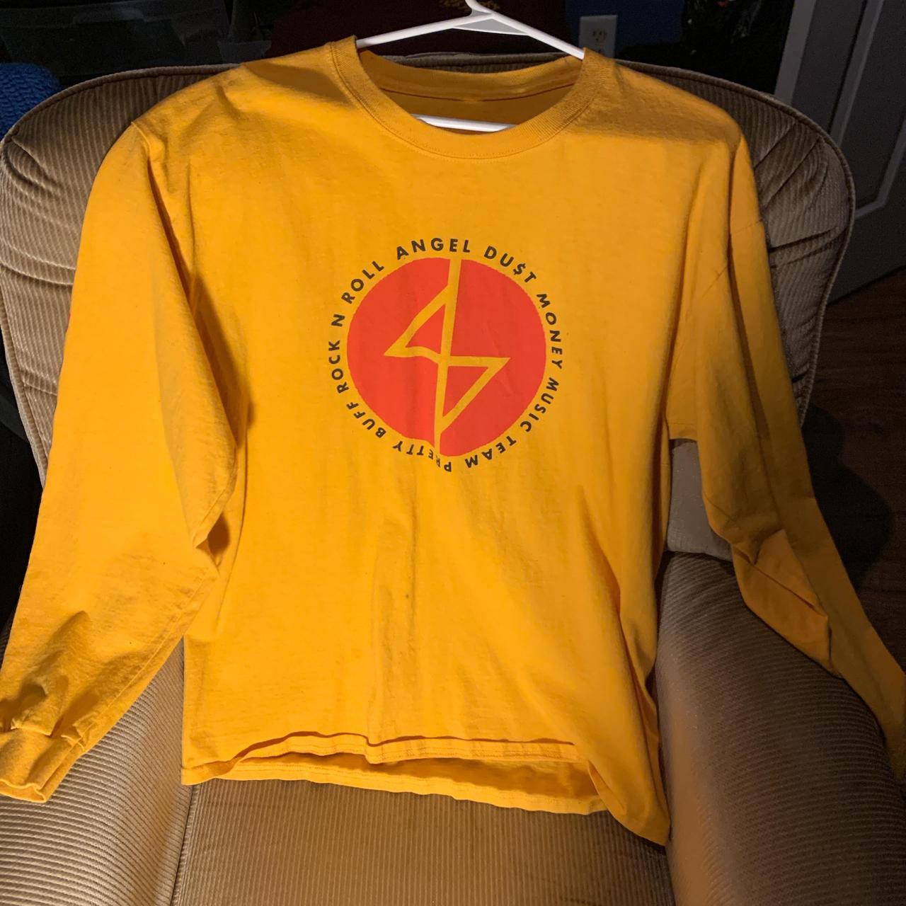 Angel Du$t- pretty buff music long sleeve, excellent... - Depop