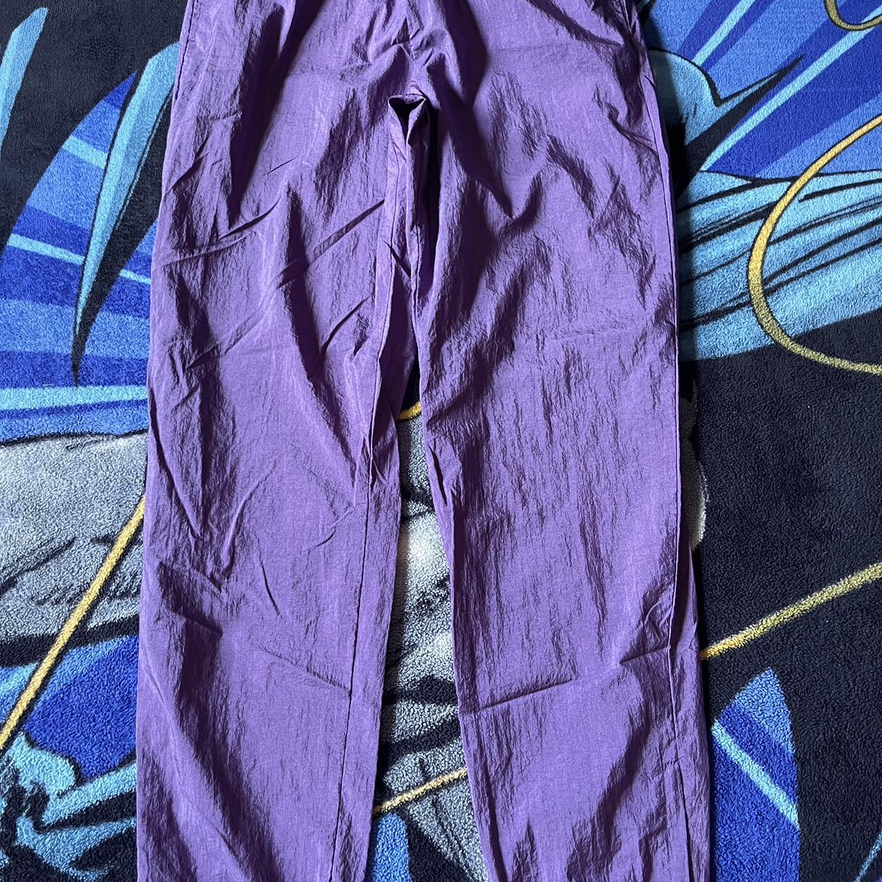 USA Olympic purple windbreaker pants Size S | Depop