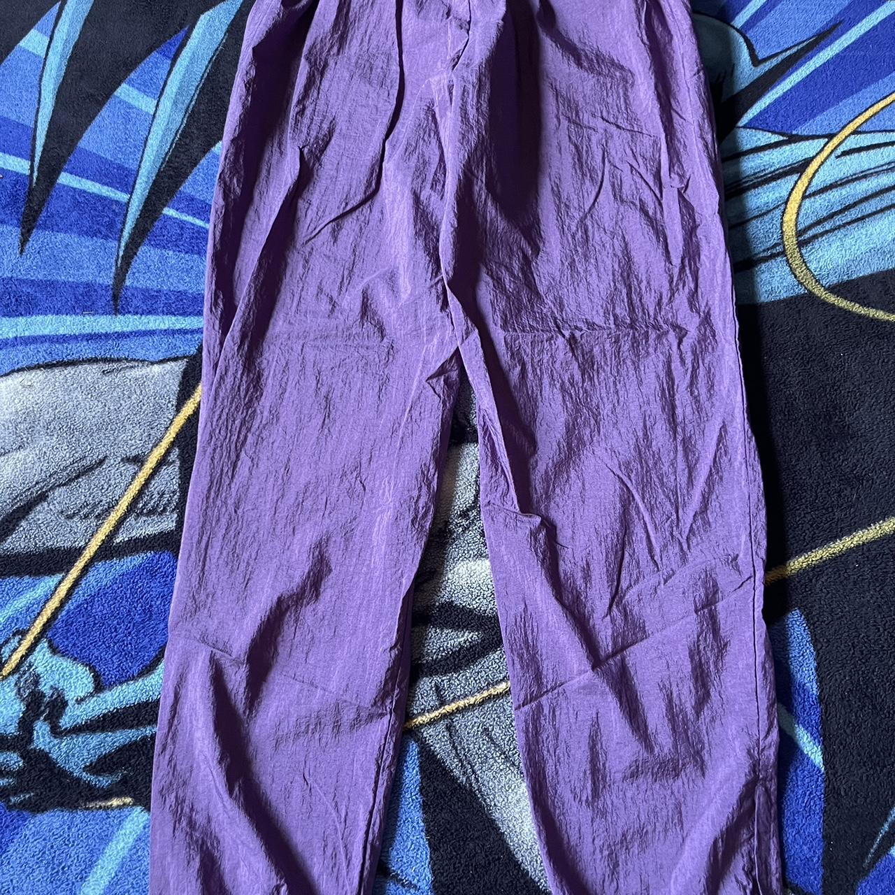 USA Olympic purple windbreaker pants Size S | Depop