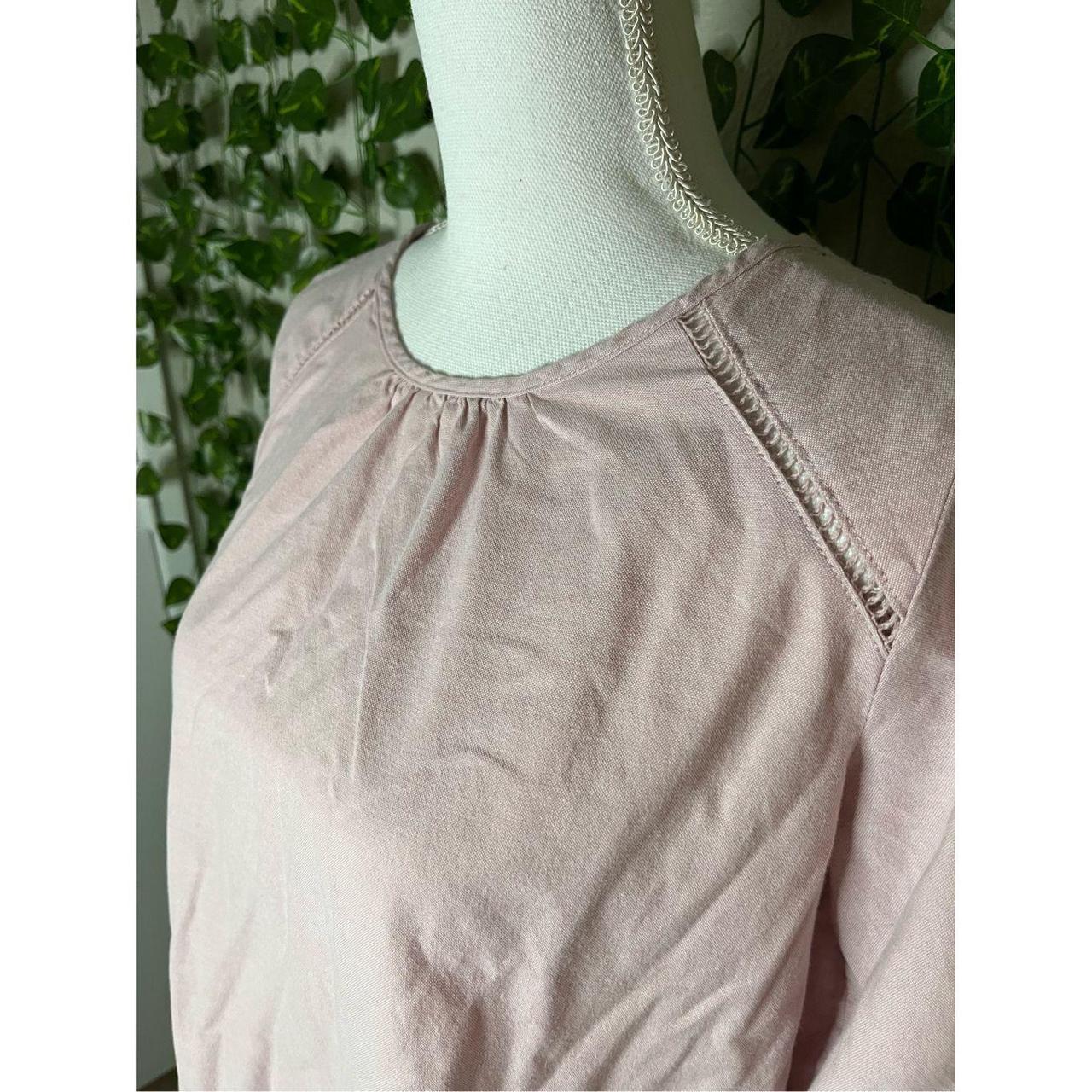 This Abercrombie & Fitch pink top with bell sleeves... - Depop
