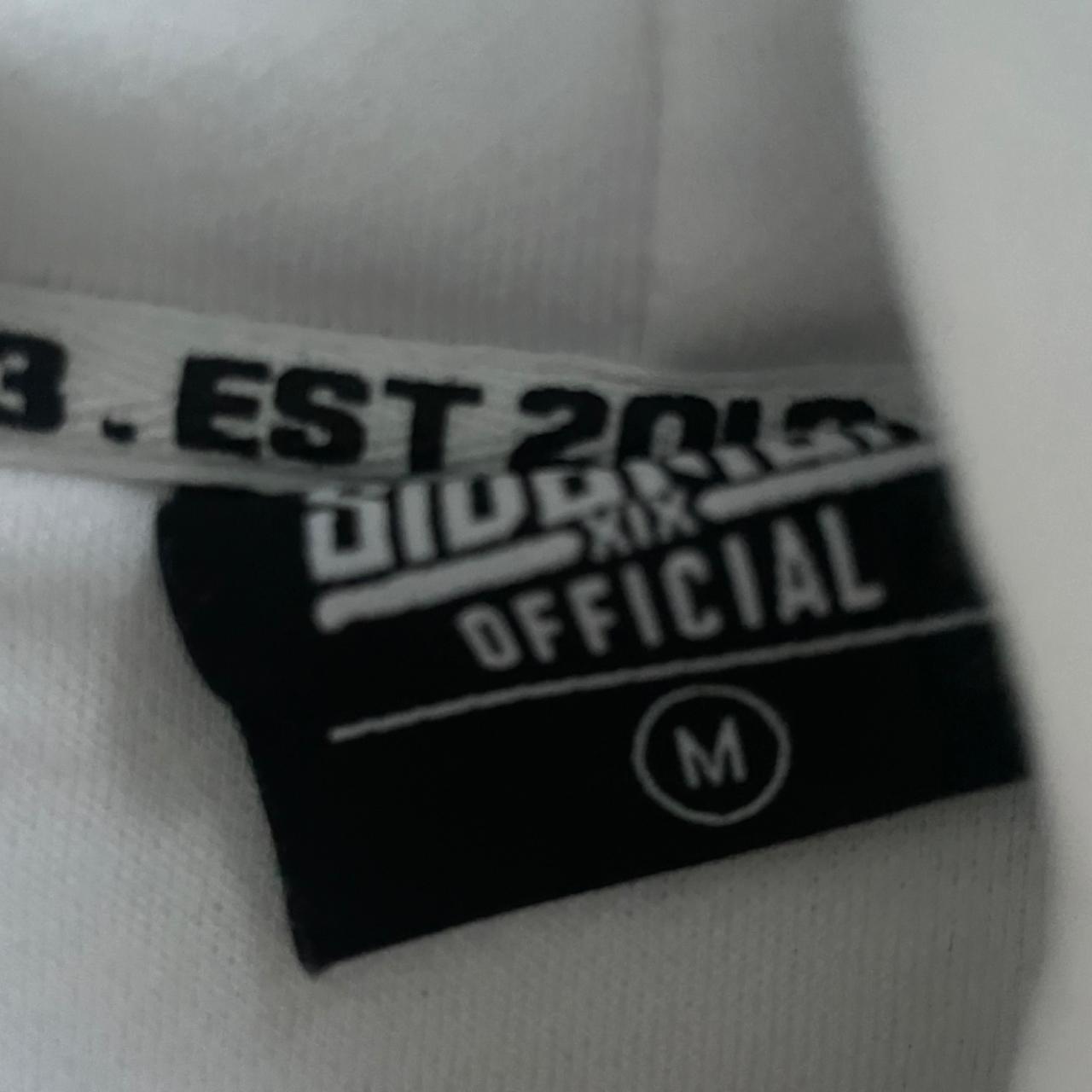 White Sdmn Hoodie - Depop