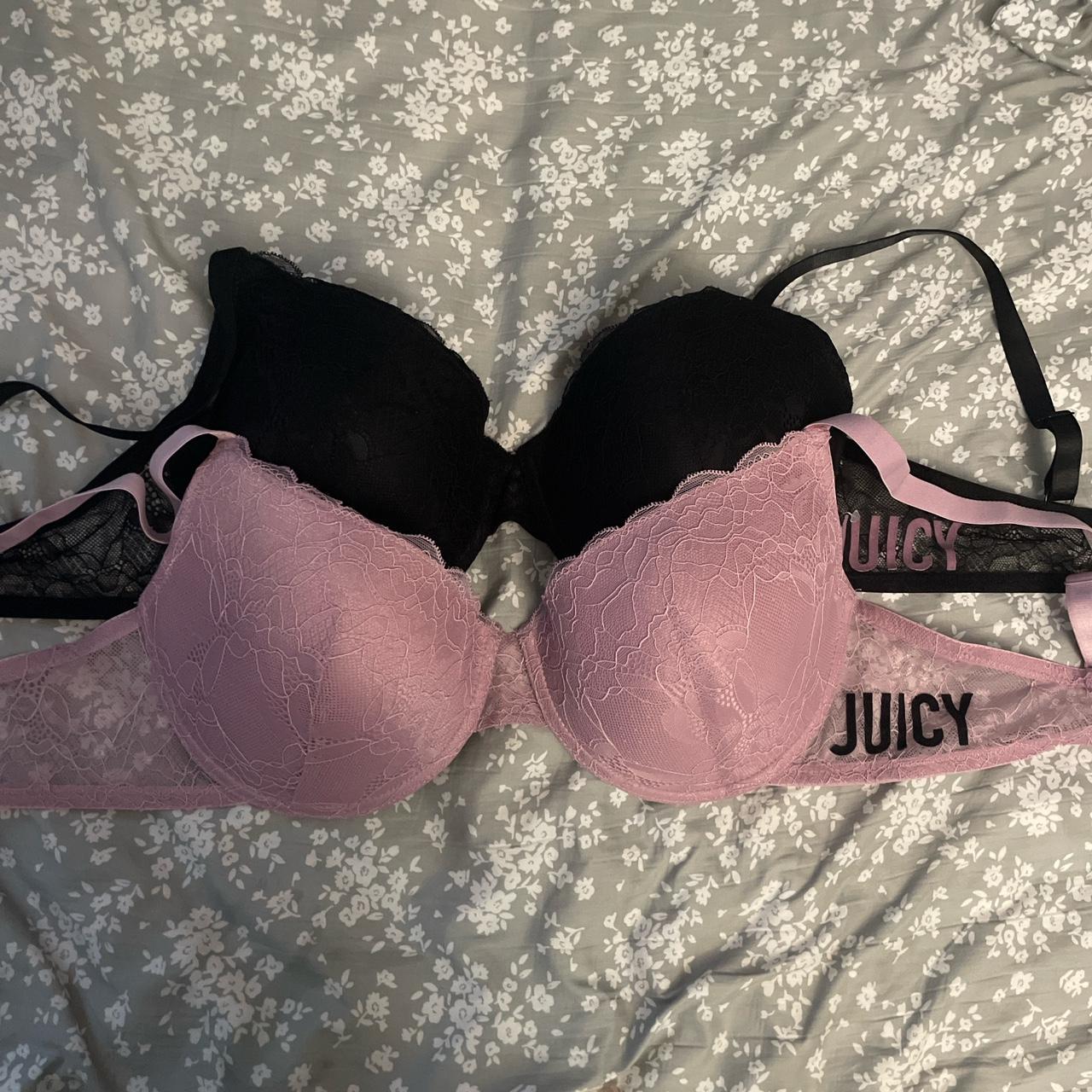 matching brand new juicy couture bras, size 42D... - Depop
