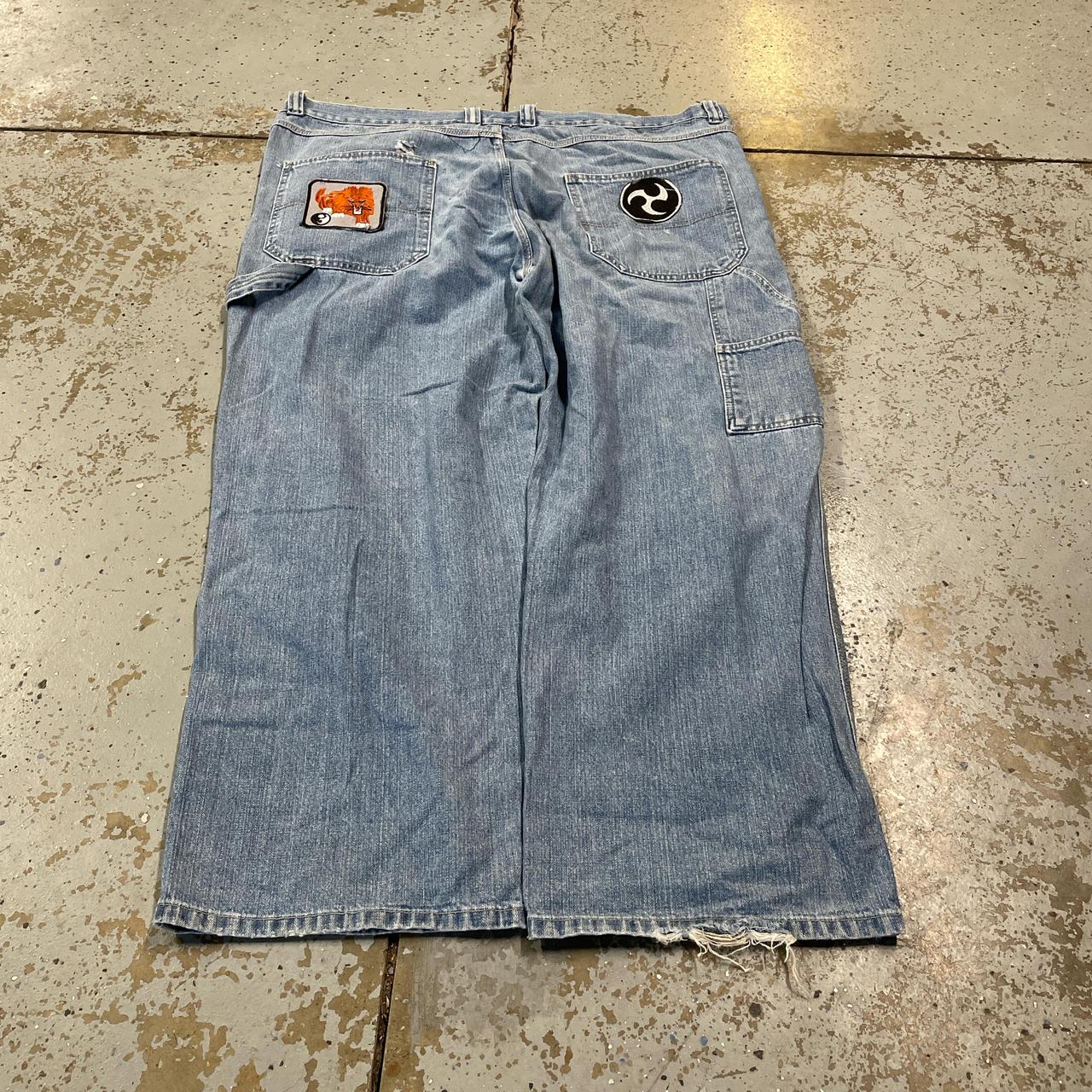 Jnco Style Custom Made Super Baggy Japanese Designer... - Depop