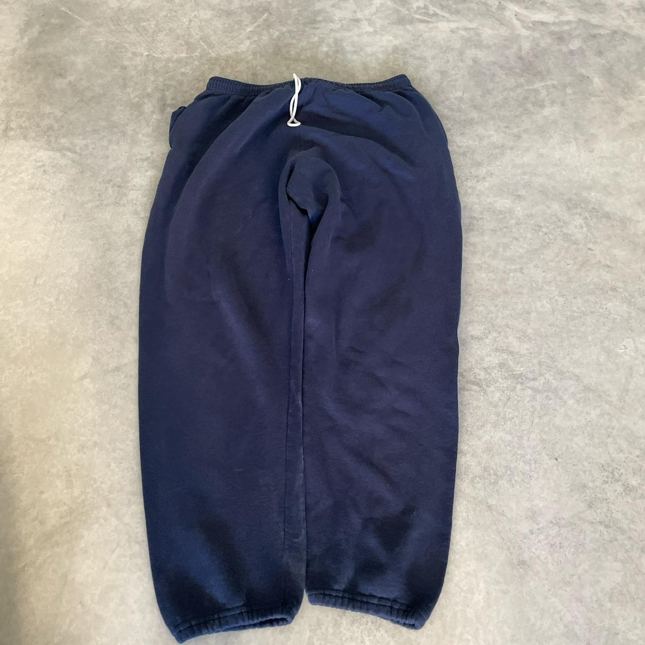 Vintage navy blue sweats - Depop