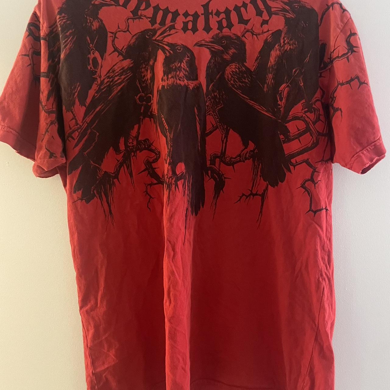 Size-L Sematary x affliction collab In Amazing... - Depop